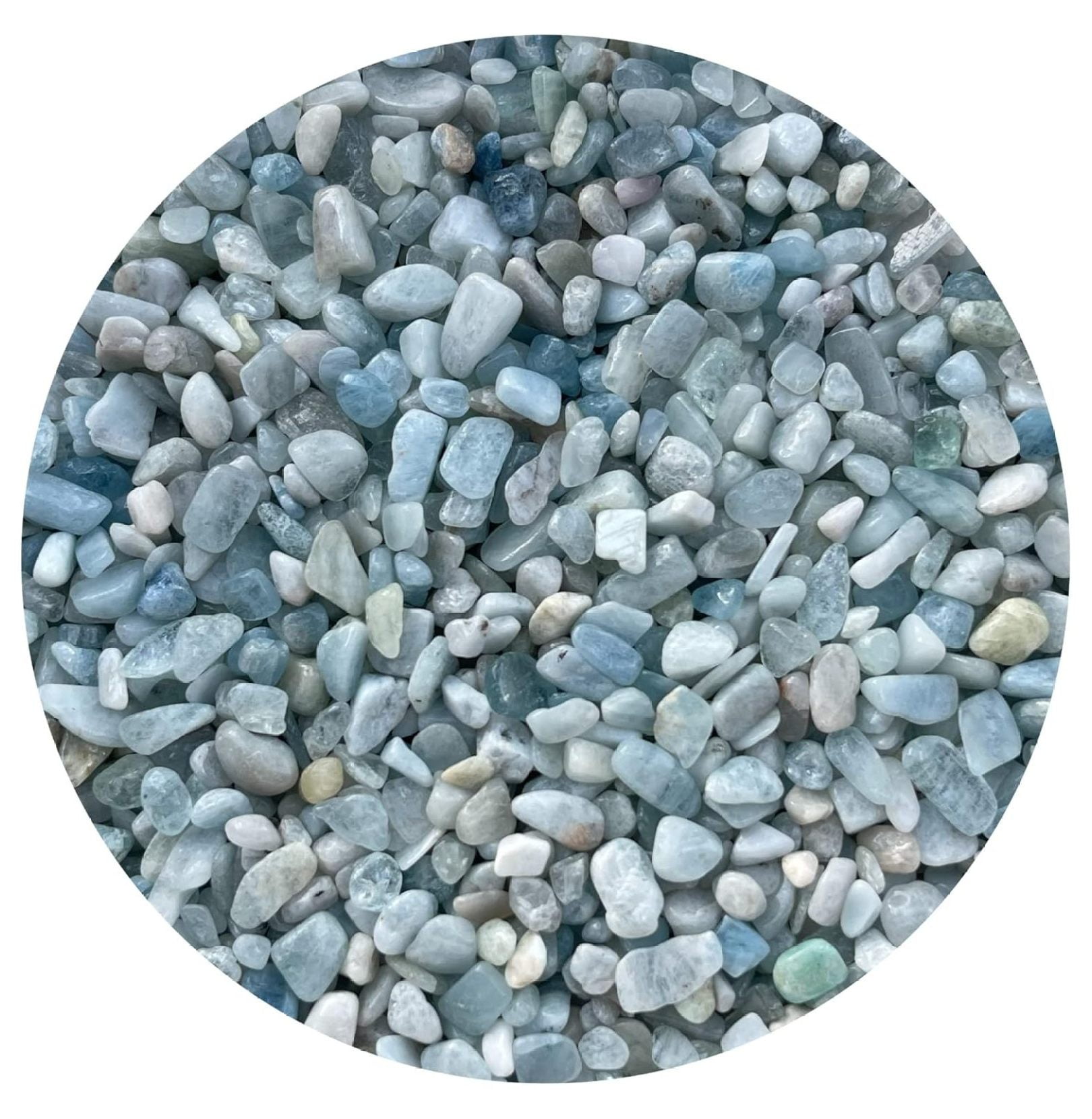 WHOLESALE Natural Semi Tumbled Gemstone Chips, Crushed Mini Crystals ...