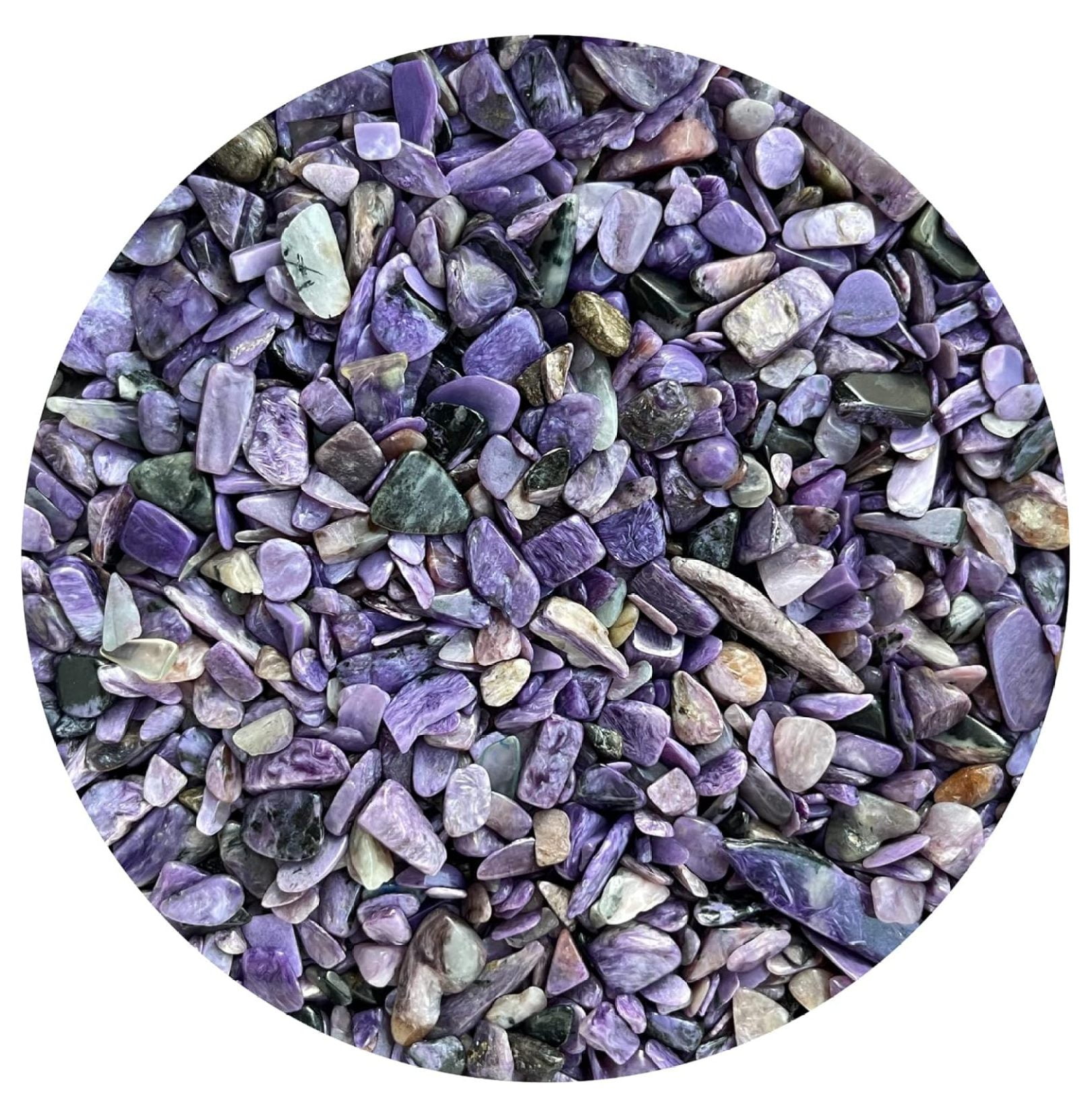 WHOLESALE Natural Semi Tumbled Gemstone Chips, Crushed Mini Crystals ...