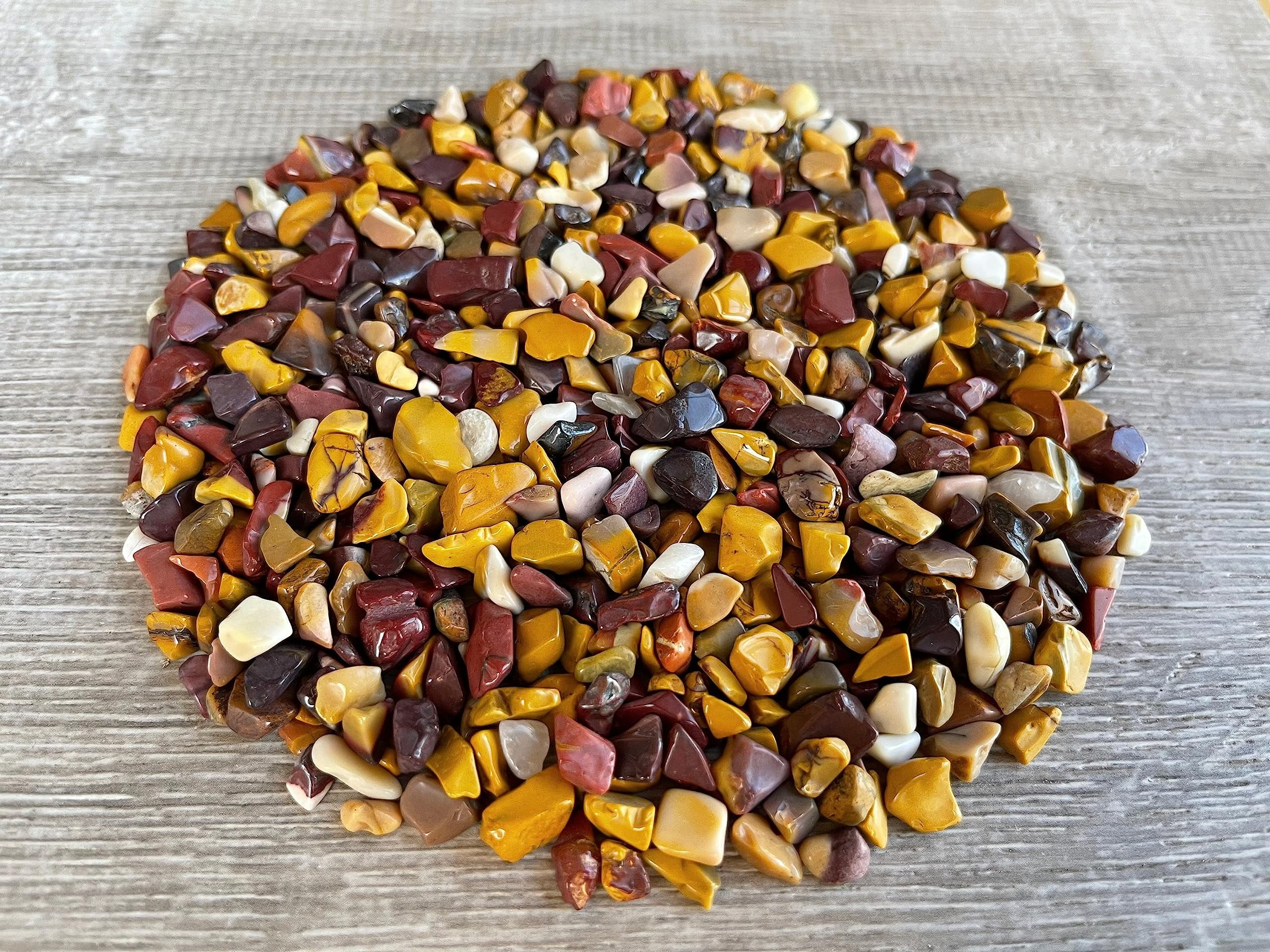 WHOLESALE Natural Semi Tumbled Mookaite Gemstone Chips ( 5 lbs ...