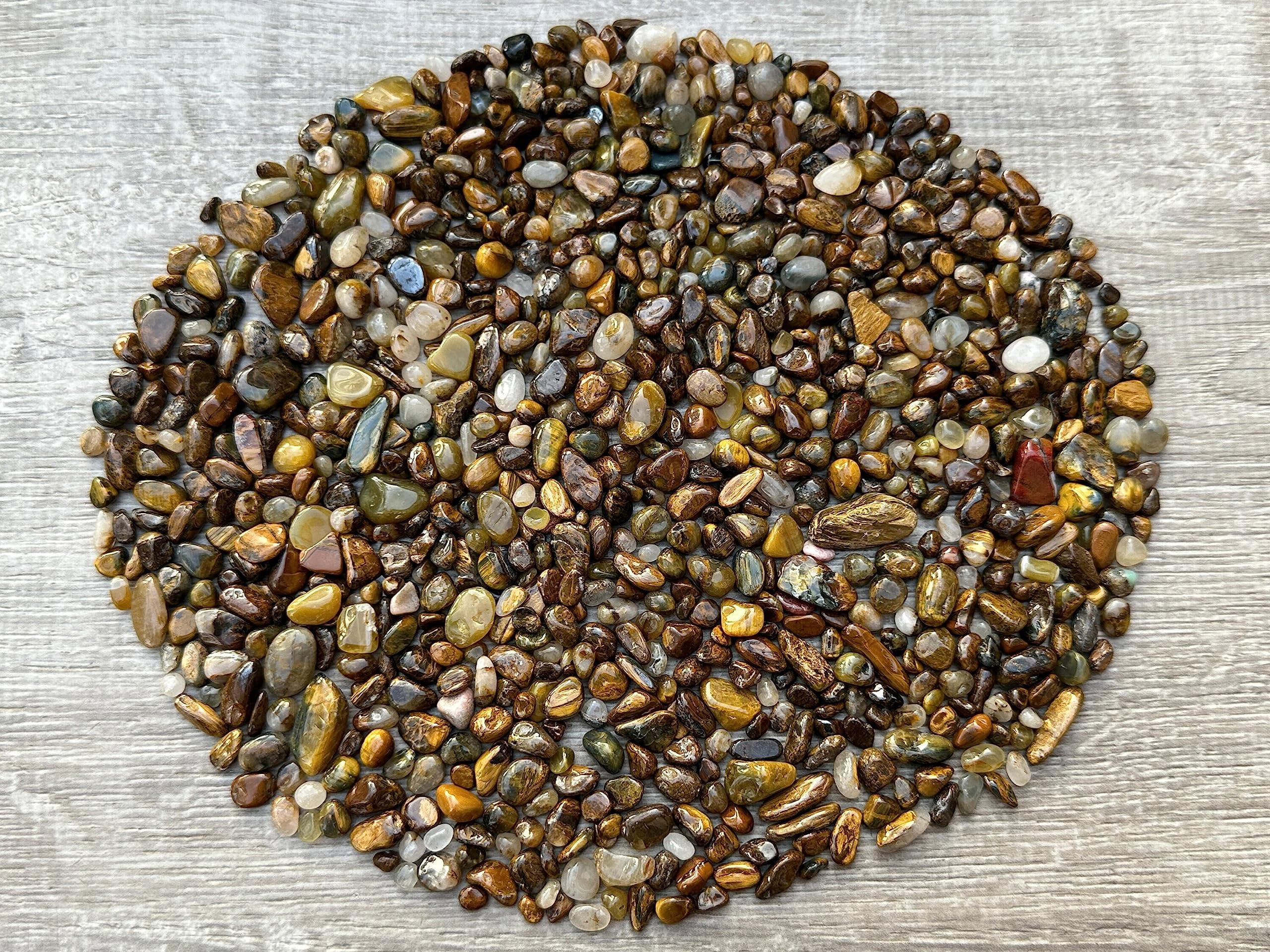 WHOLESALE Natural Semi Tumbled Pietersite Gemstone Chips ( 1 lb ...