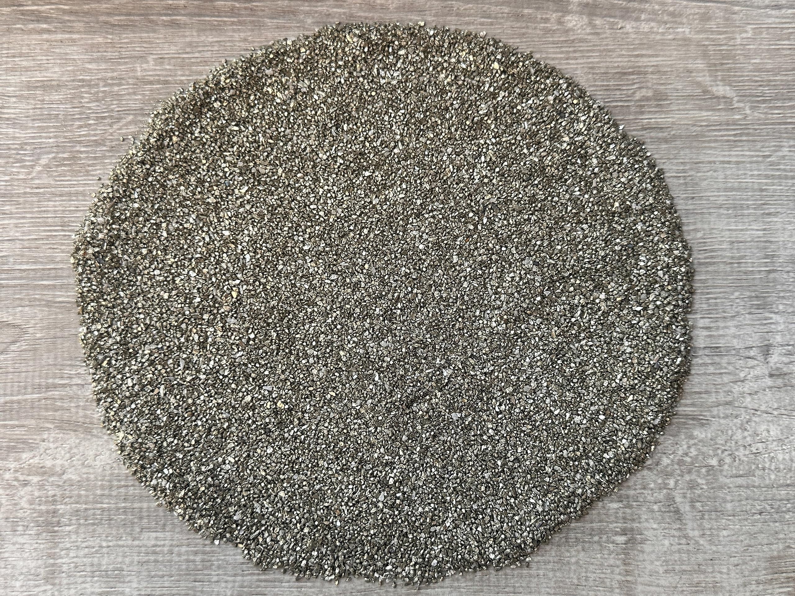 WHOLESALE Natural Semi Tumbled Pyrite Sand Gemstone Chips, Crushed Mini ...