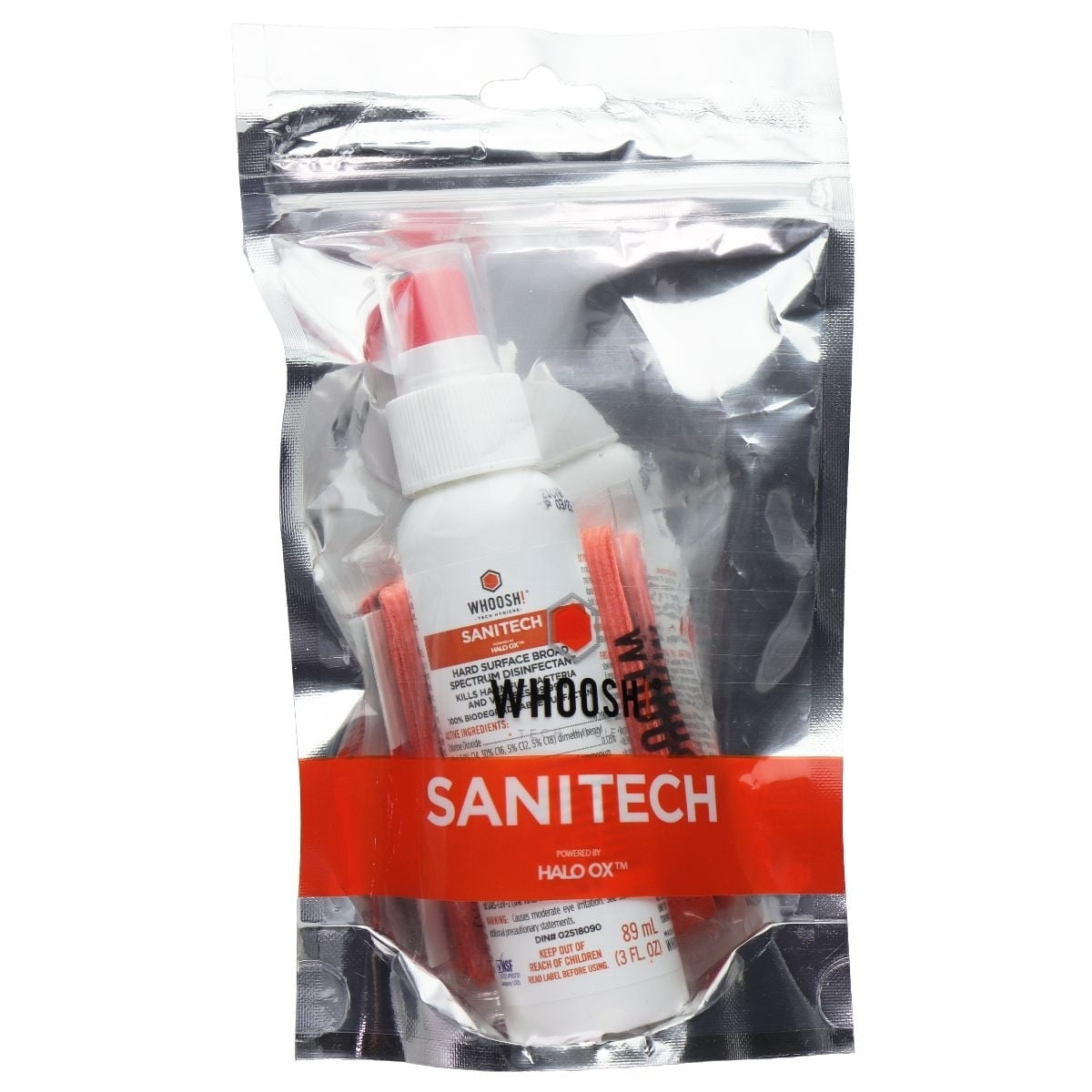 WHOOSH! Sanitech Hard Surface Broad Spectrum Disinfectant with Cloth ...