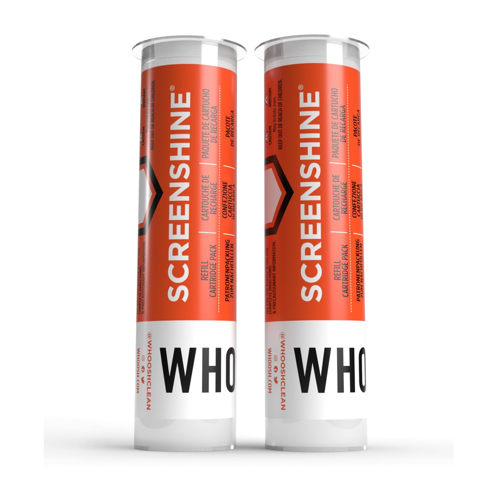 WHOOSH! Screen Shine - Cleaner refill (2 cartridges) - cartridge - 0.3 ...