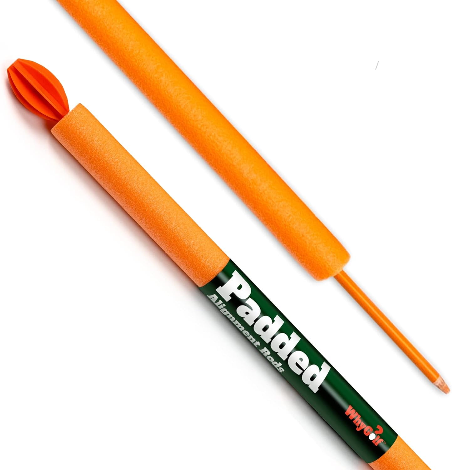 WHYGOLF Padded Golf Alignment Rods - Golf Alignment Sticks with ...