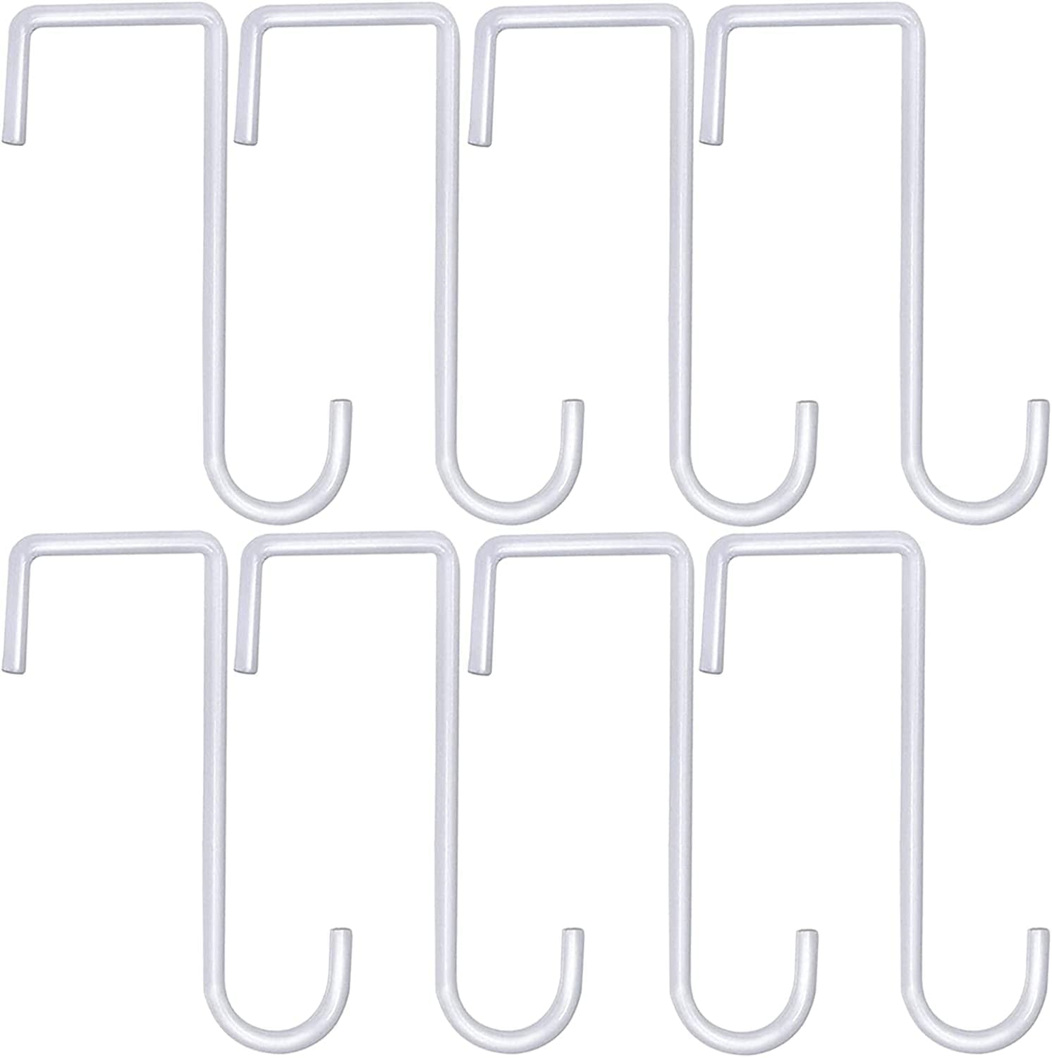WHYHKJ 8PCS 6 inches Fence Hooks Basket Hooks Pergola Patio Hooks ...