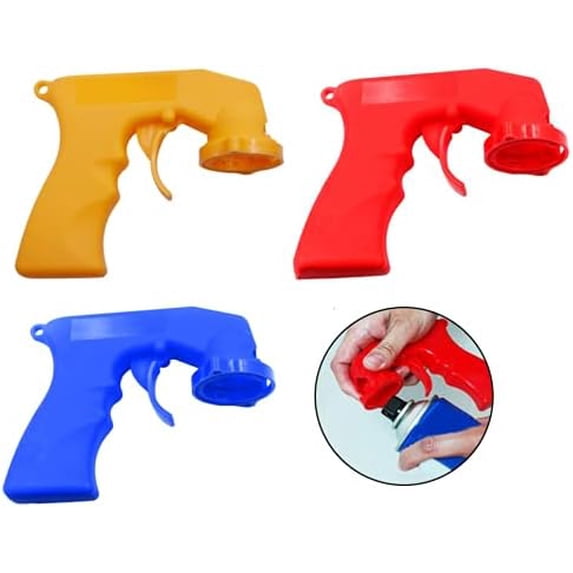 WHZAZGW 3 Pieces Spray Paint Trigger Handle,Instant Aerosol Trigger ...