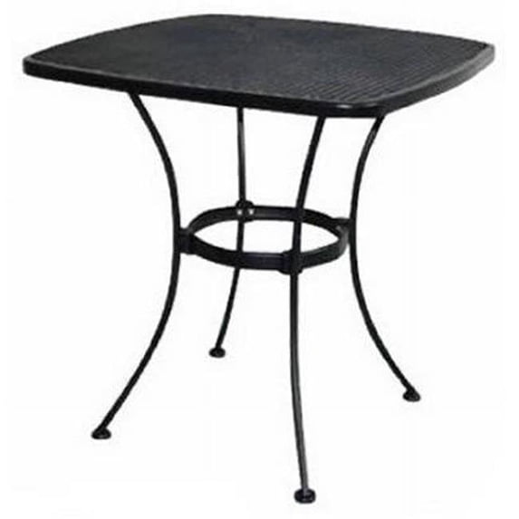 WI-300-T 28 in. Steel Mesh Bistro Table - Walmart.com