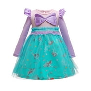 Disney Lilo & Stitch Big Girls Mesh Cosplay Dress with Hood Ears for ...