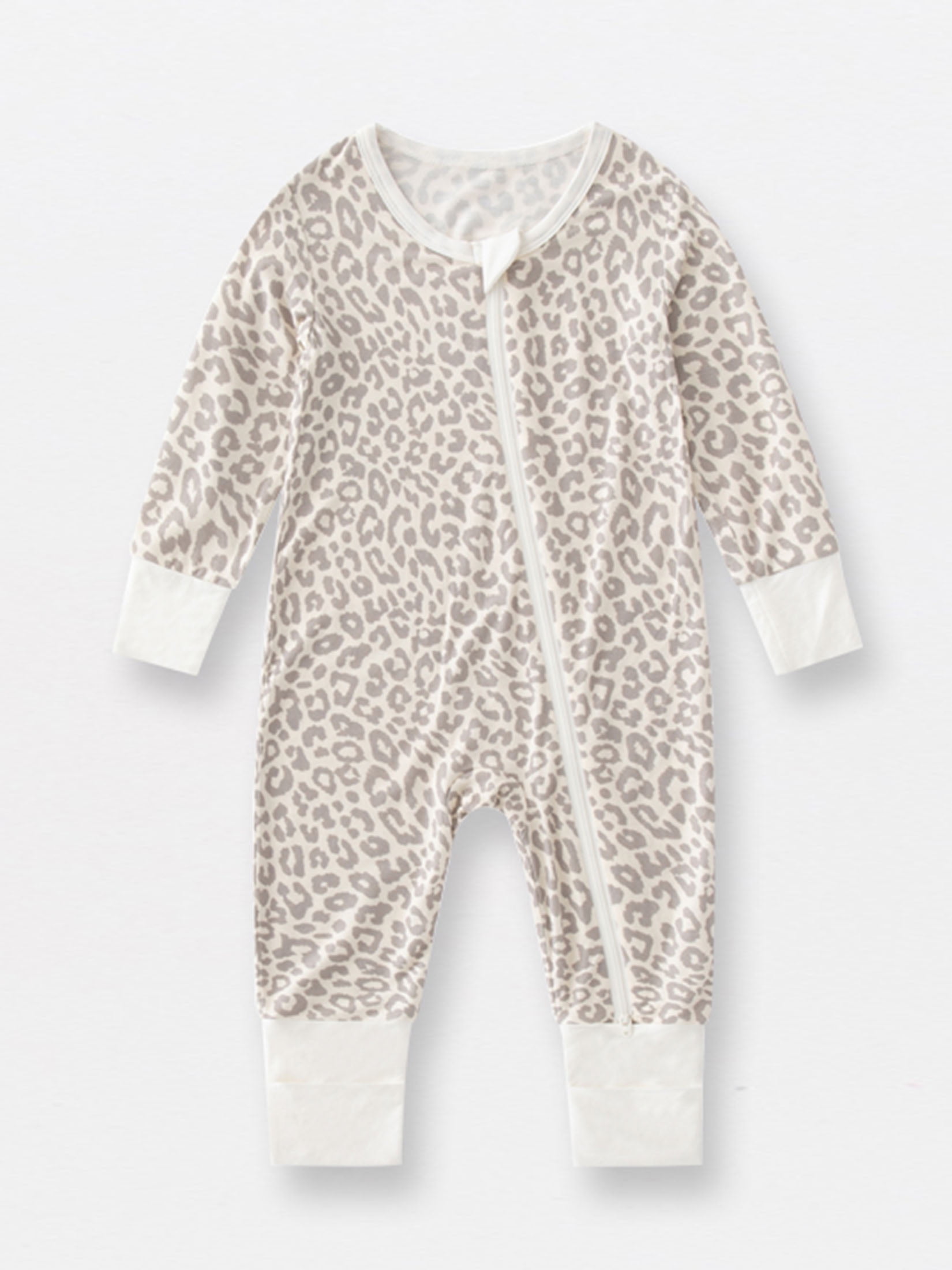 WIBACKER Newborn Viscose from Bamboo Sleeper 2-Way Zipper Pajamas for ...