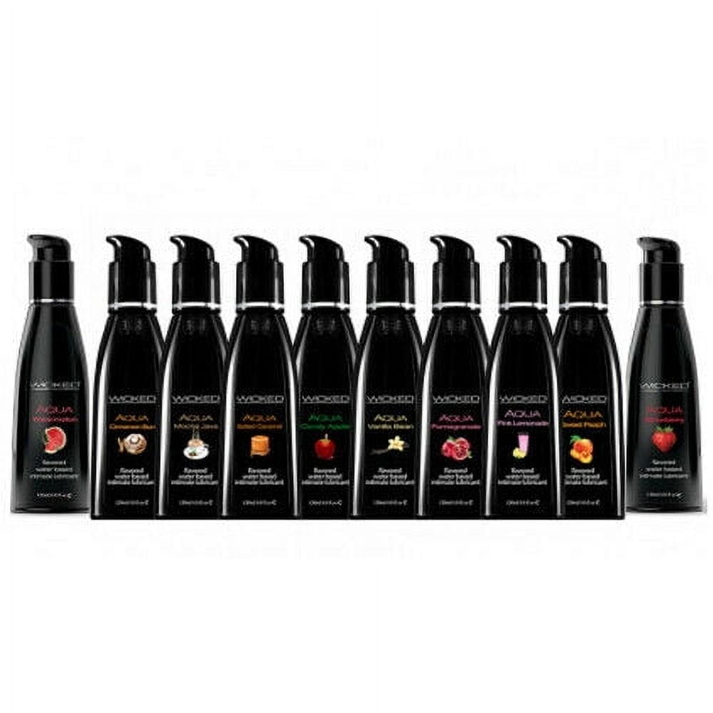 WICKED AQUA H2O Natural Flavors | Premium Personal Lubricant | Toy ...