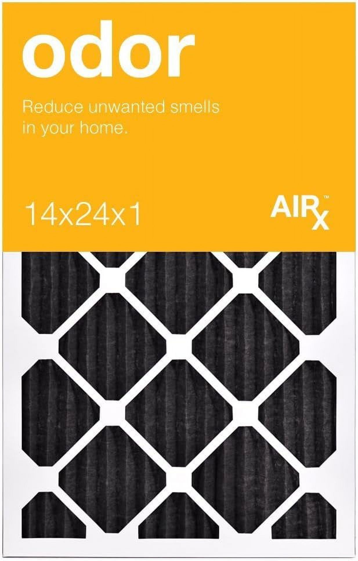 WICKED CLEAN AIR. ODOR 14x24x1 MERV 8 Carbon Pleated Air Filter - Made ...