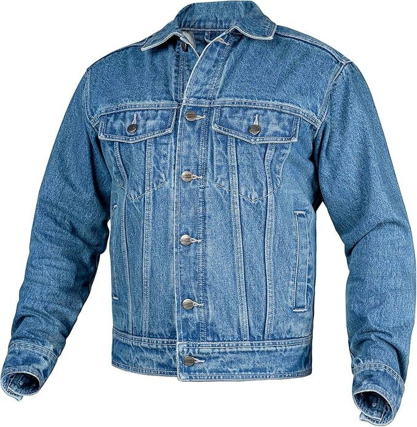 WICKED STOCK Motorcycle Jacket Men-Jeans Jacket motorcycle-Trucker ...