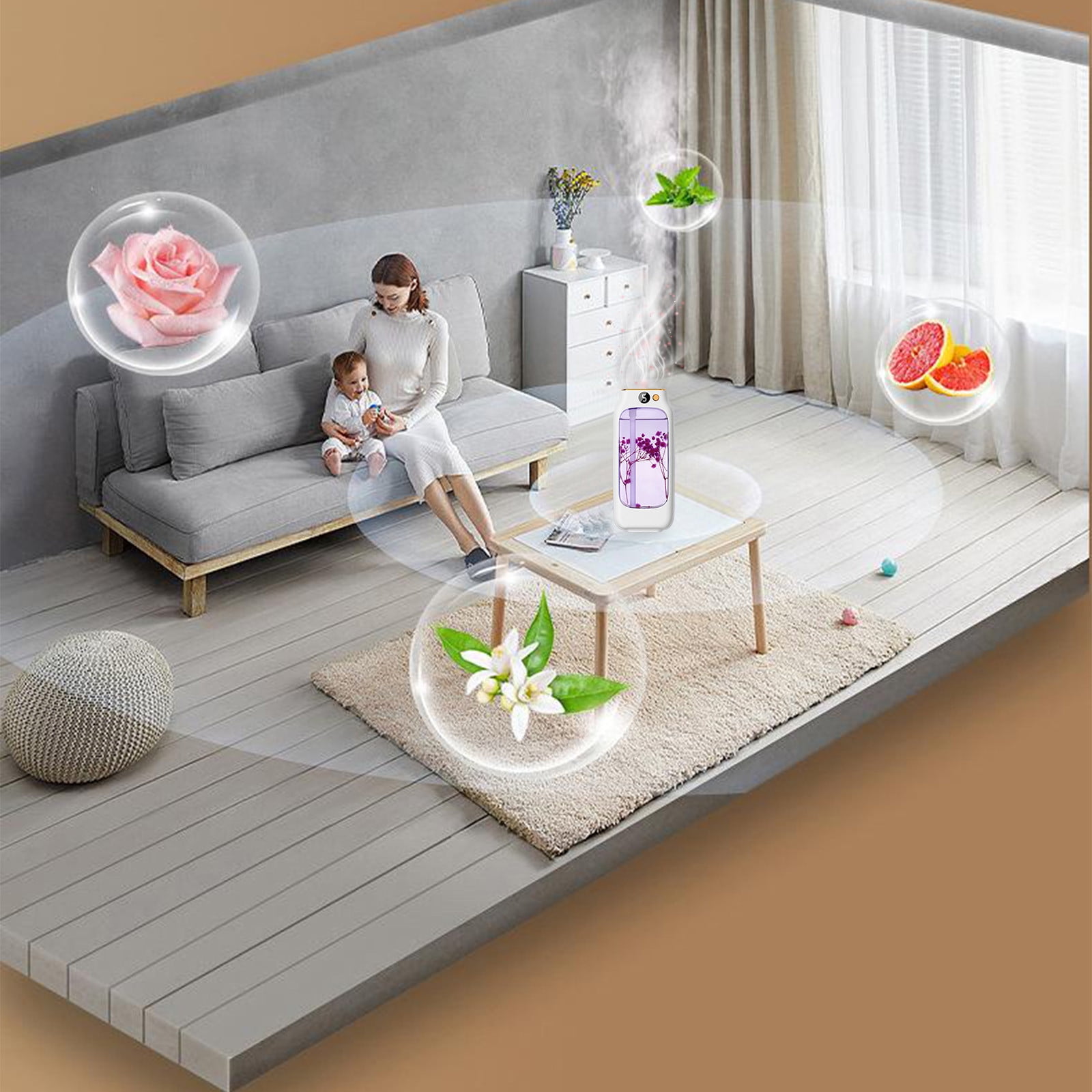 WICVIK 5-Speed Diffuser - Air Machine for Home & Commercial Use ...