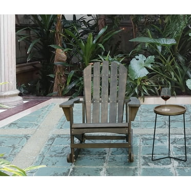 Rimax Casual White Resin Rocking Chair - Walmart.com
