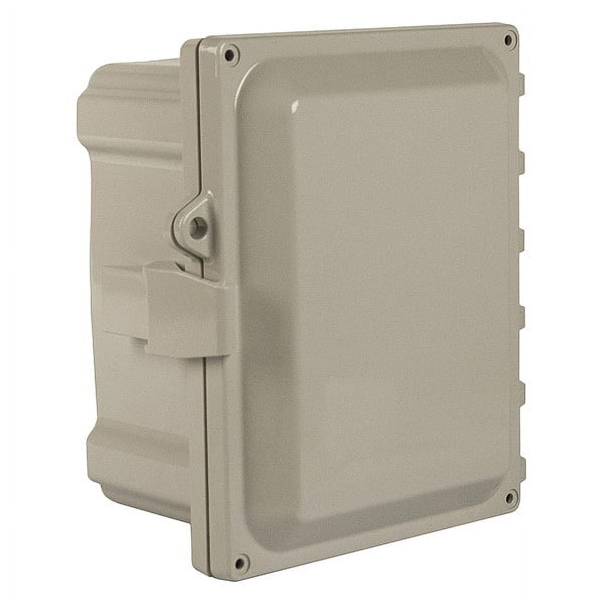 Wiegmann Enclosure,Non-Metallic,Solid Cover HW-P60604CHQR - Walmart ...