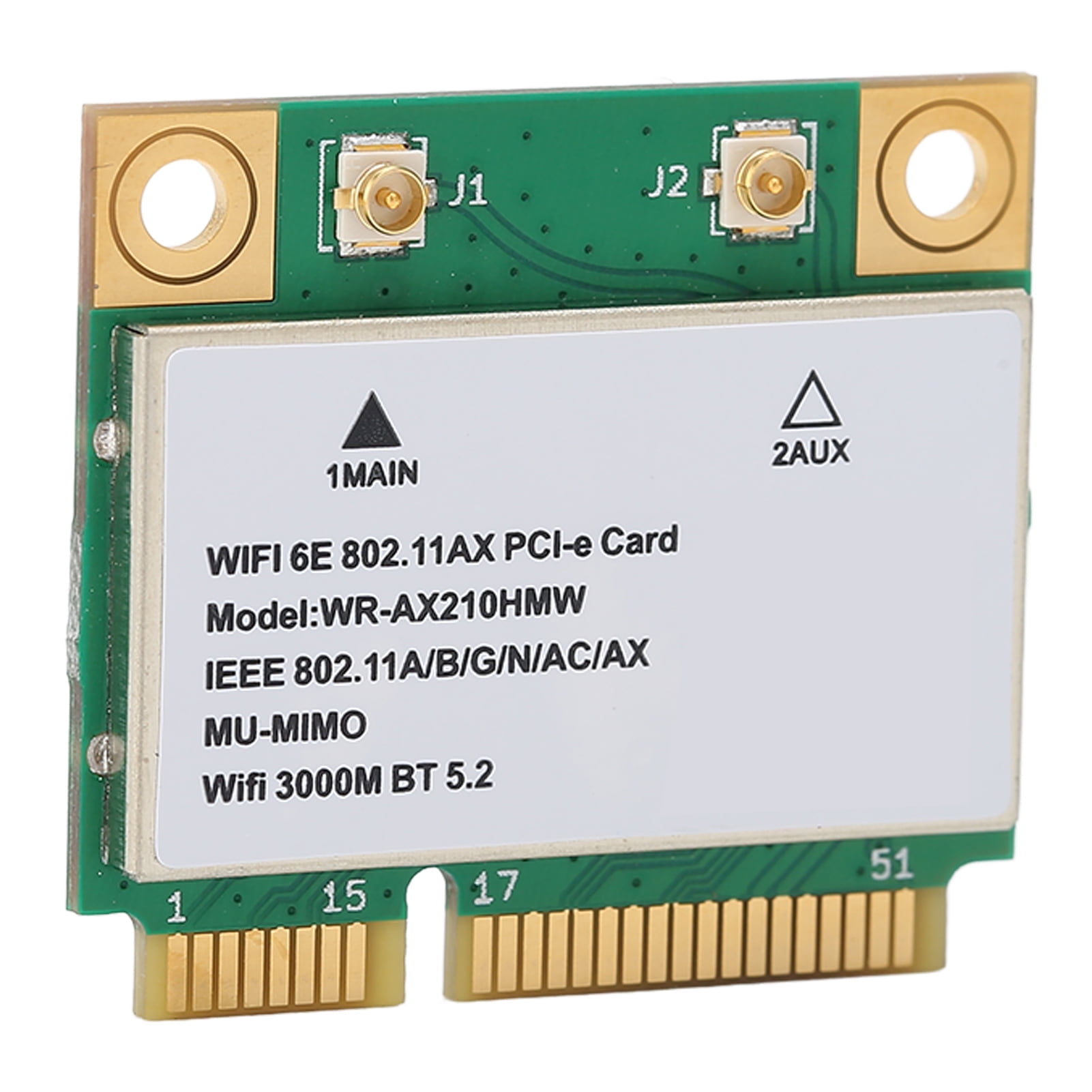WIFI Card Dual Band 6E 5G Network Card 5374M, Mini 6GHz Band PCB ...