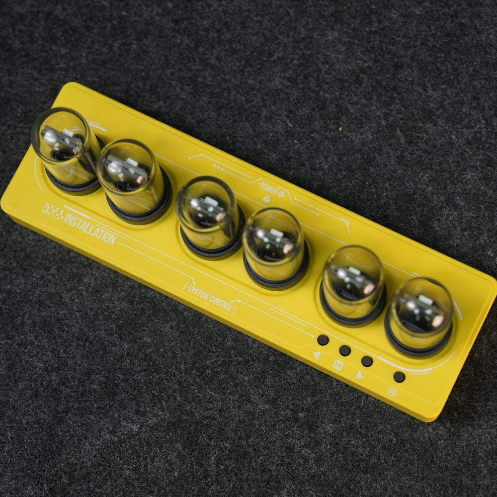 WIFI Control IPS Nixie Tube Alarm Clock with Colorful RGB Lights for ...