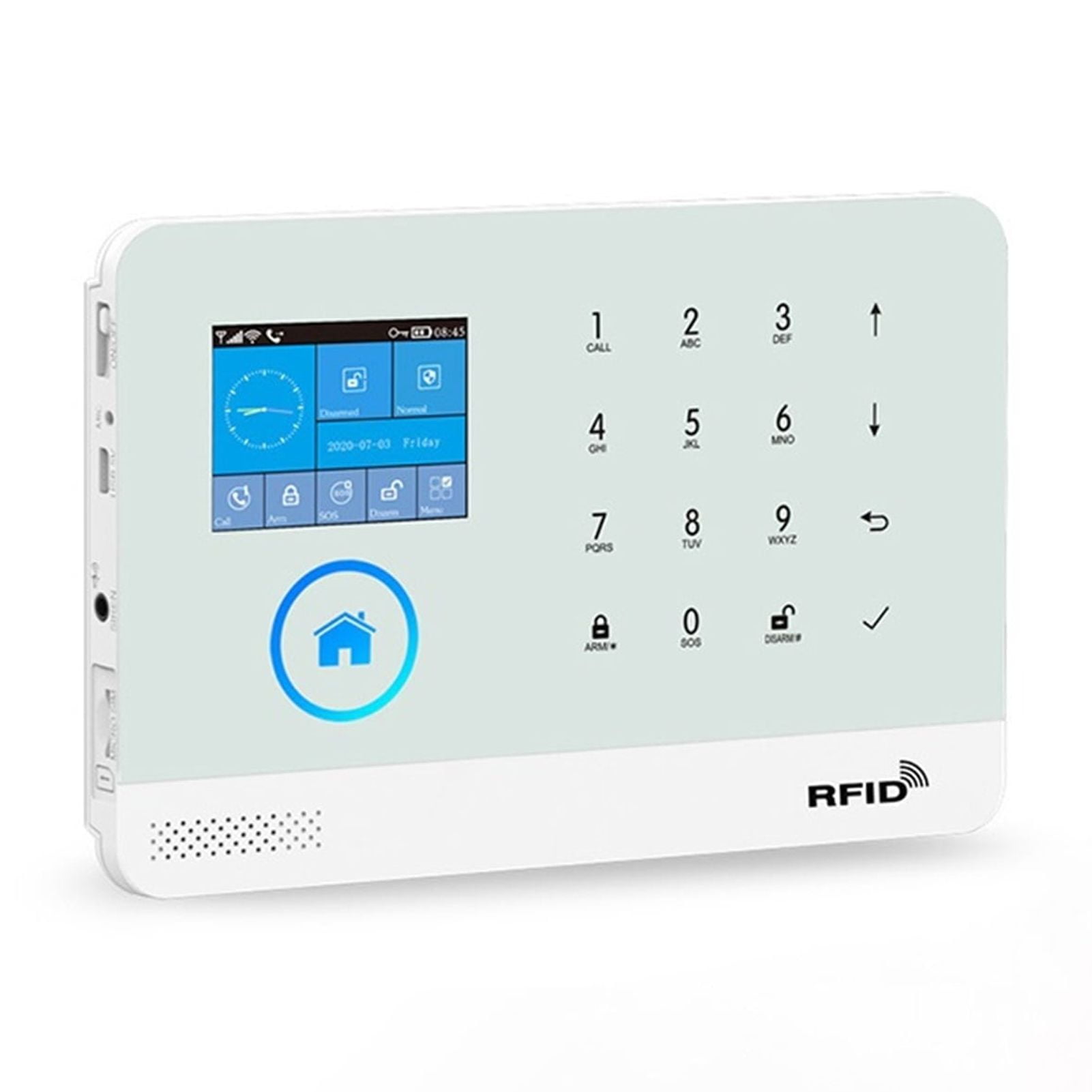 WIFI GSM White Alarm Safety System Smart Home App Control With IP ...