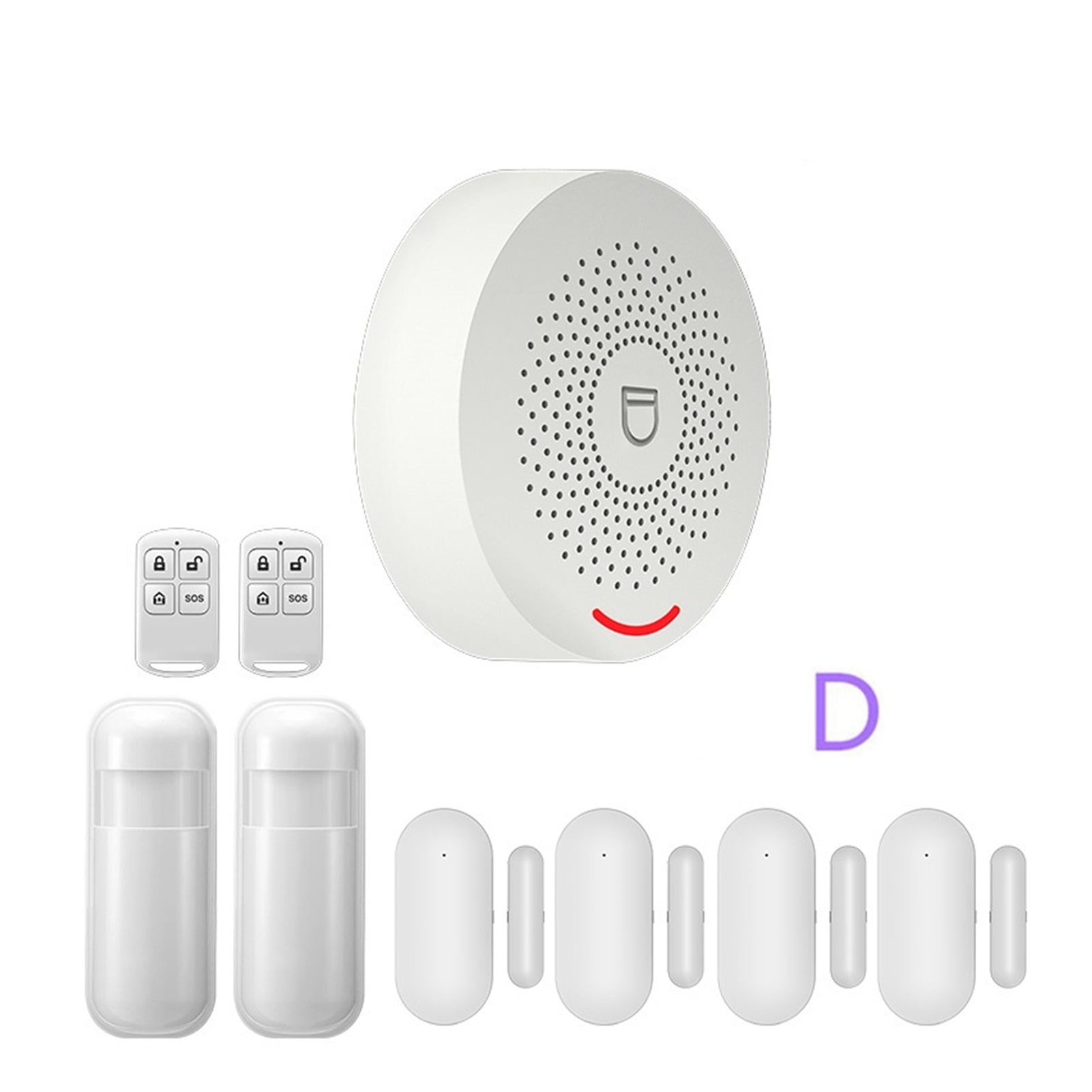 WIFI Intelligent Alarm Security System With Door Sensor Smart Life&Tuya ...