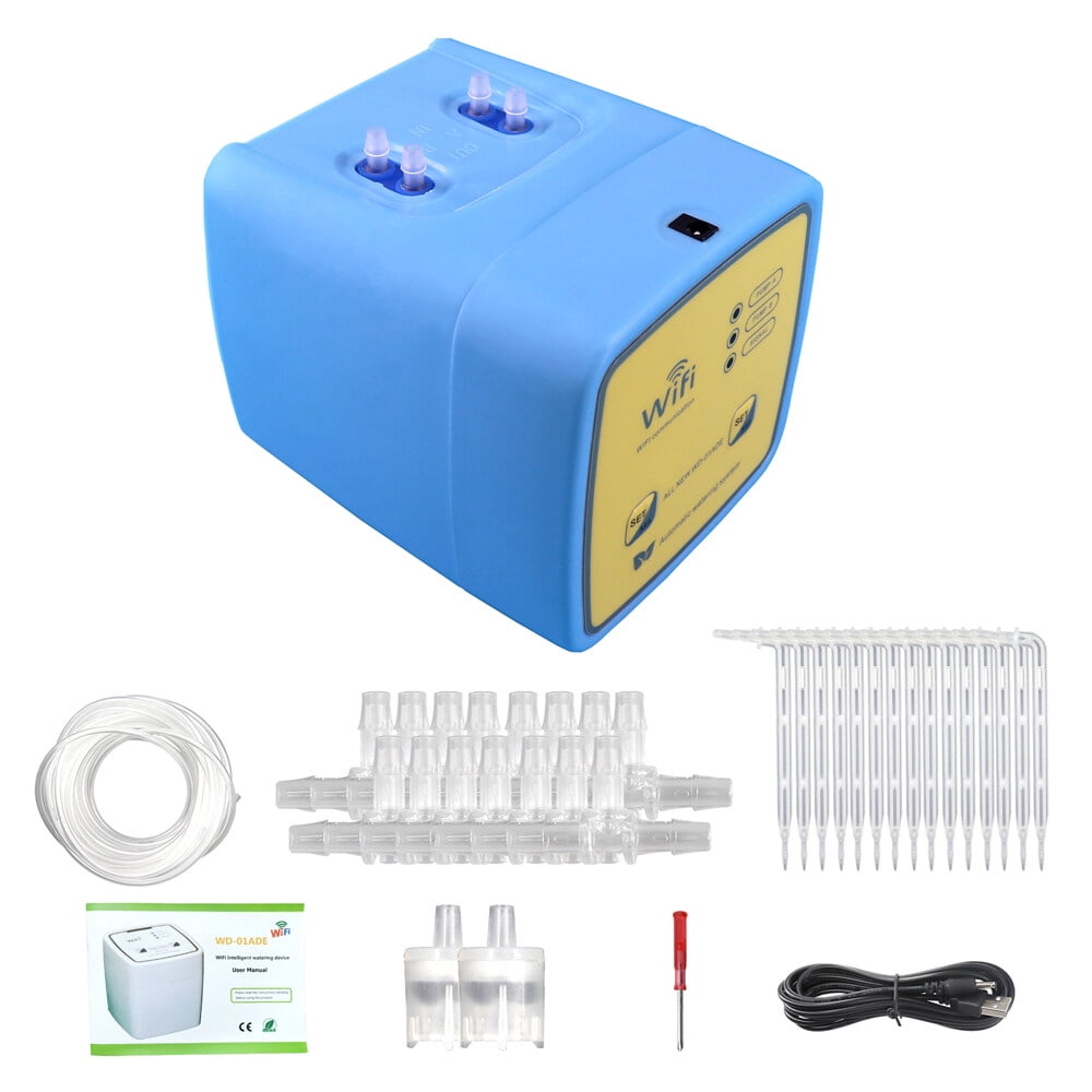 WIFI Intelligent Watering Device Double Pump Timed Automatic Drip ...
