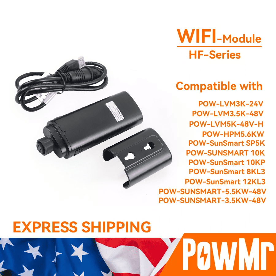 WIFI Module Remote Monitor for PowMr SOLAR Hybrid Inverters Android ...
