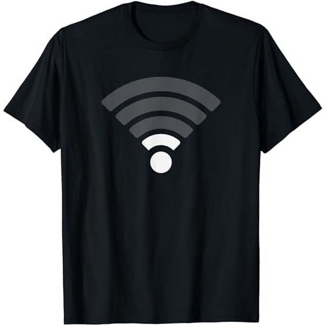WIFI Poor/Bad Internet Connection Disconnected Logo Gaming T-Shirt ...