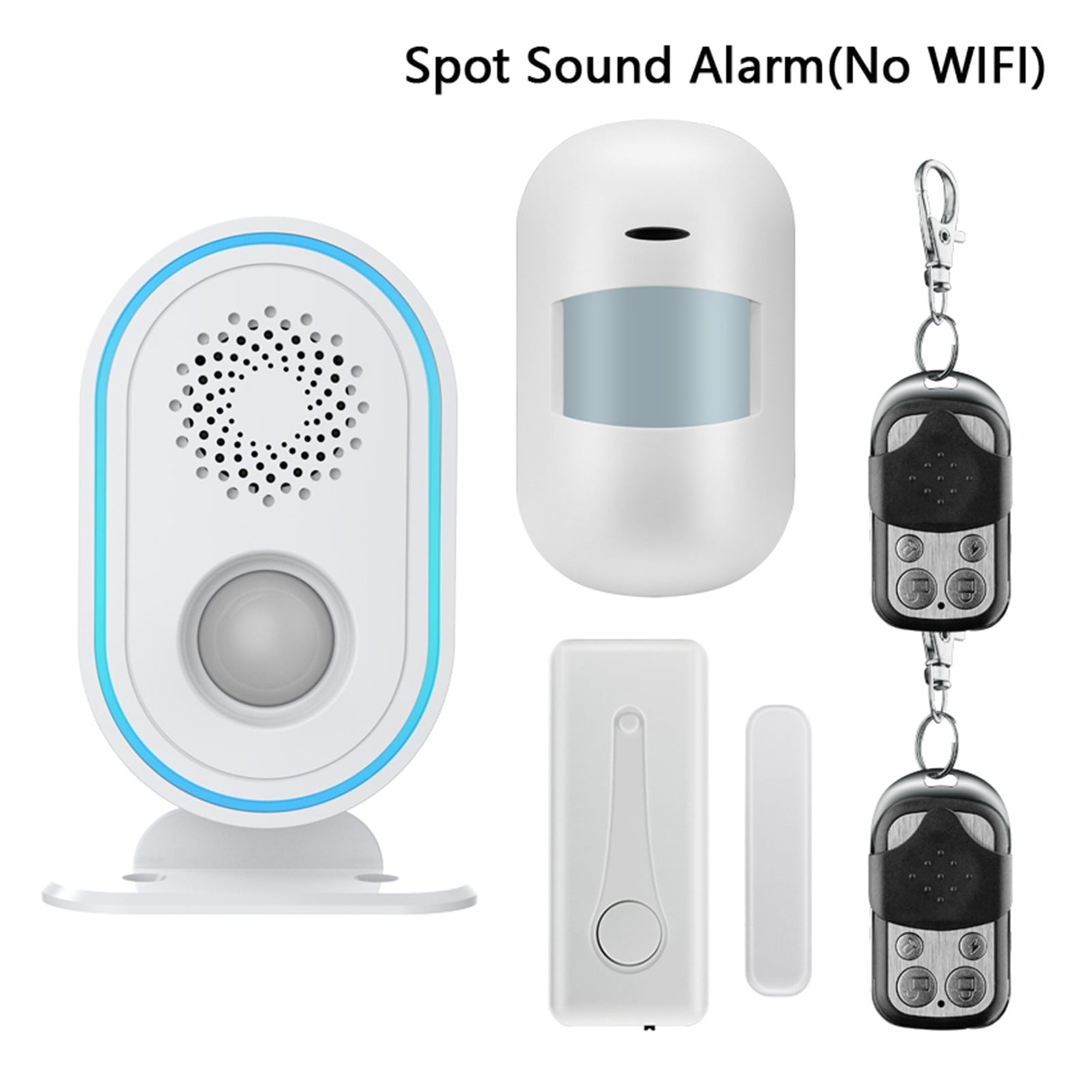 WIFI Remote Controller Wireless Home Security PIR Alert Infrared Sensor ...