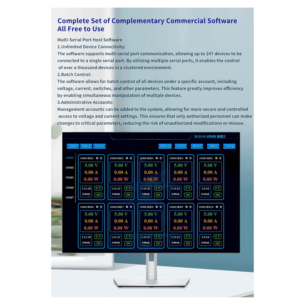 WIFI SK150 CNC Step-Up/Step-Down DC Adjustable Voltage Regulated Power ...