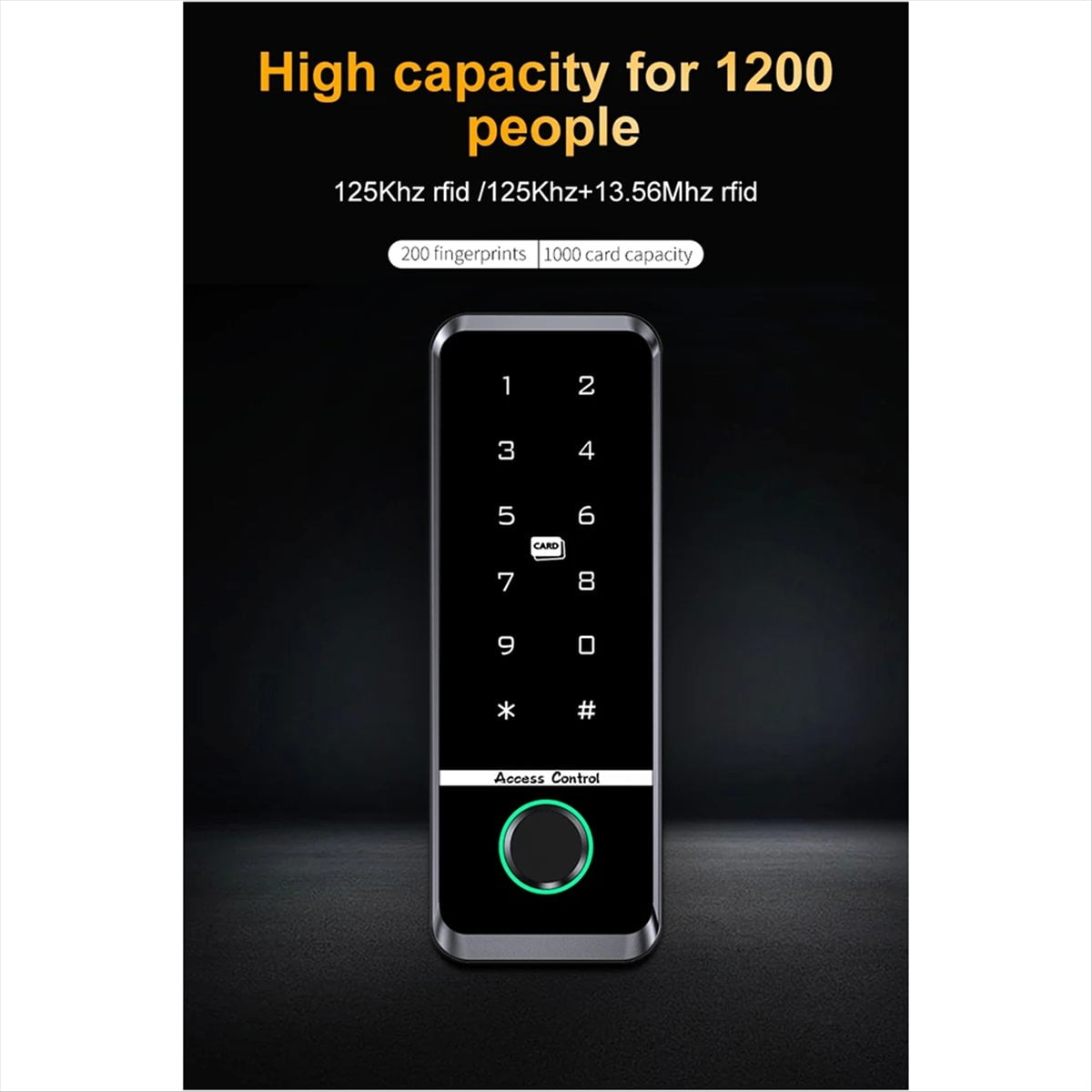 WIFI TUYA App Biometric Fingerprint Access Controller Keypad IP66 ...