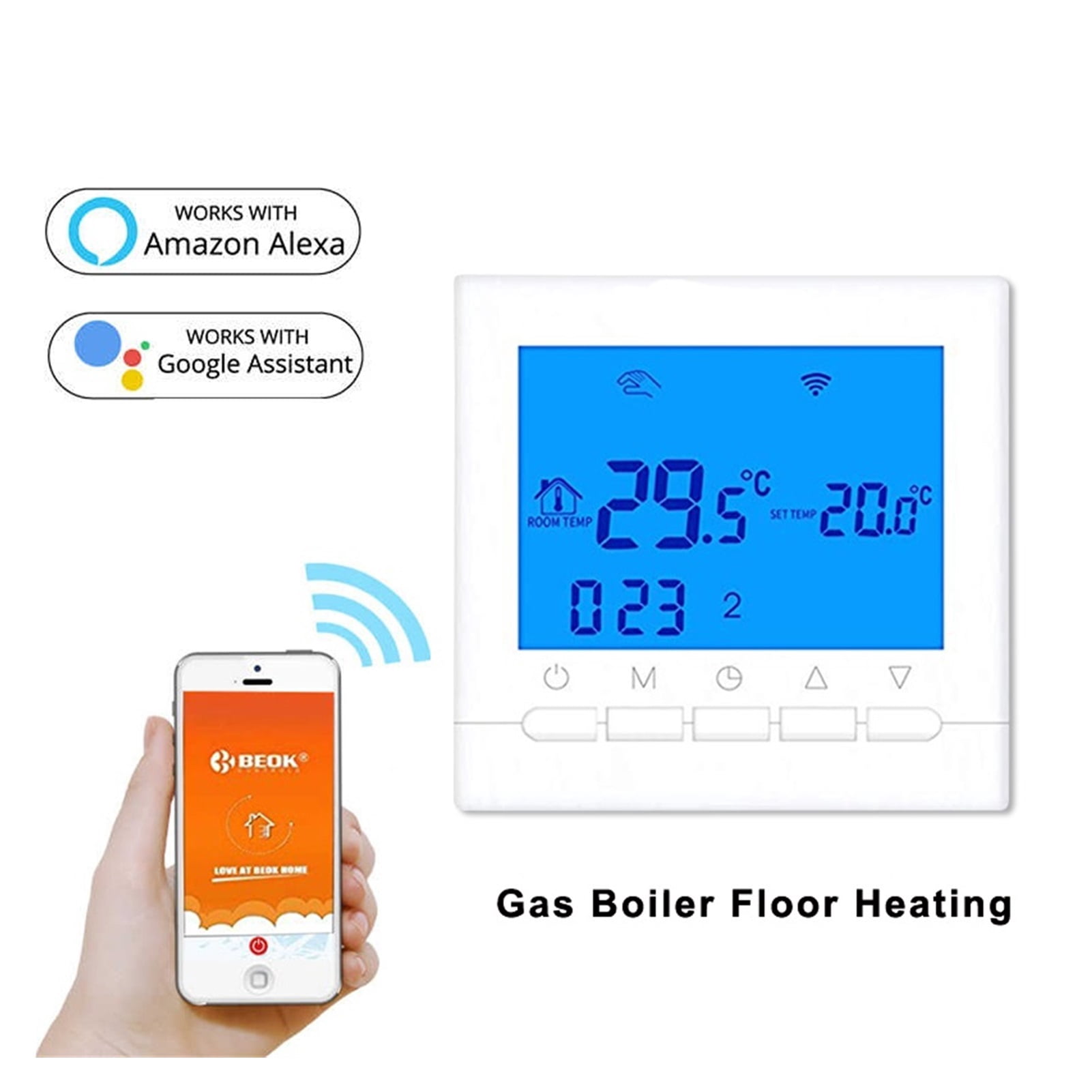 WIFI Thermostat Temperature Controller Digital Thermoregulator With ...