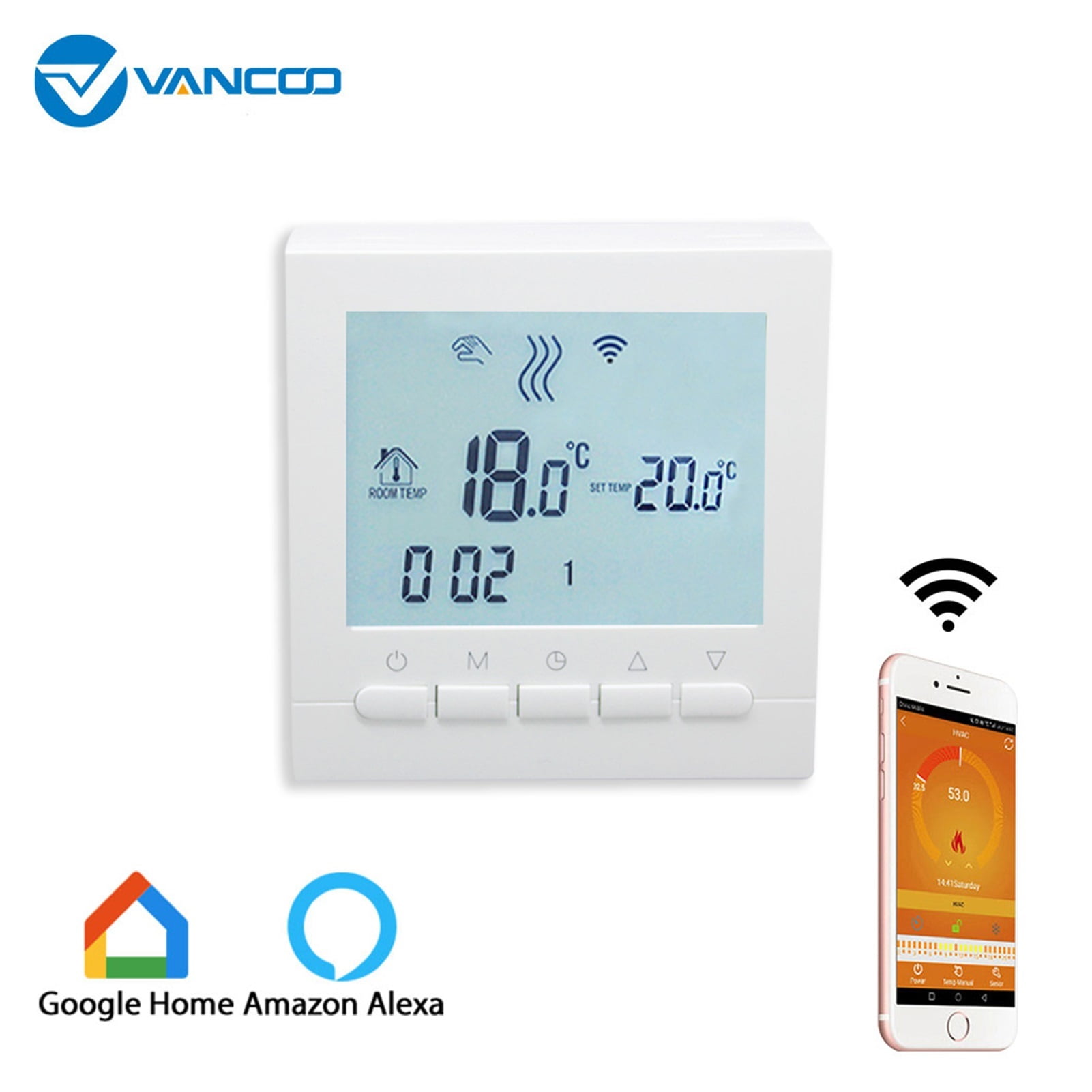 WIFI Thermostat Temperature Controller Digital Thermoregulator With ...