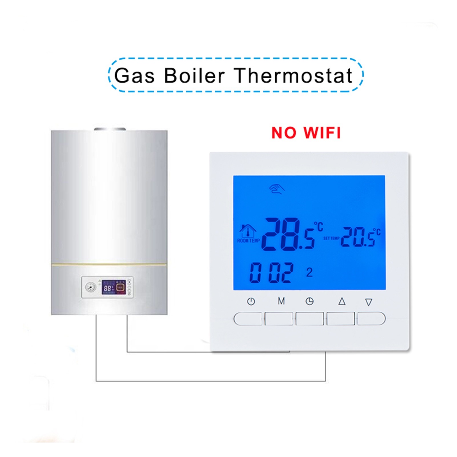 WIFI Thermostat Temperature Controller Digital Thermoregulator With ...