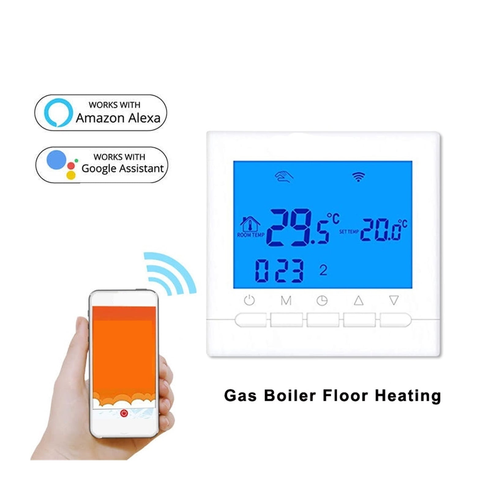 WIFI Thermostat Temperature Controller Digital Thermoregulator With ...