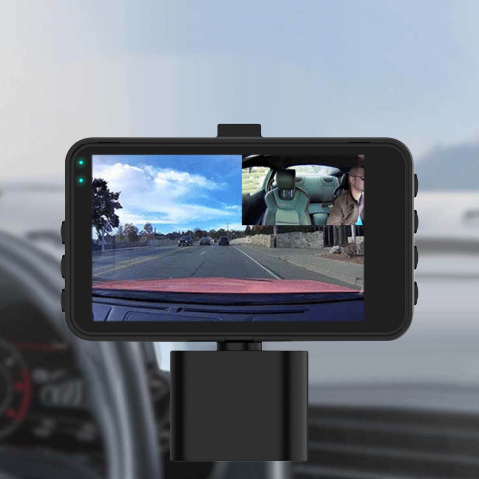 Wifi Version Dash Cam Front And Rear 1080p Fhd Dash Camera For Cars