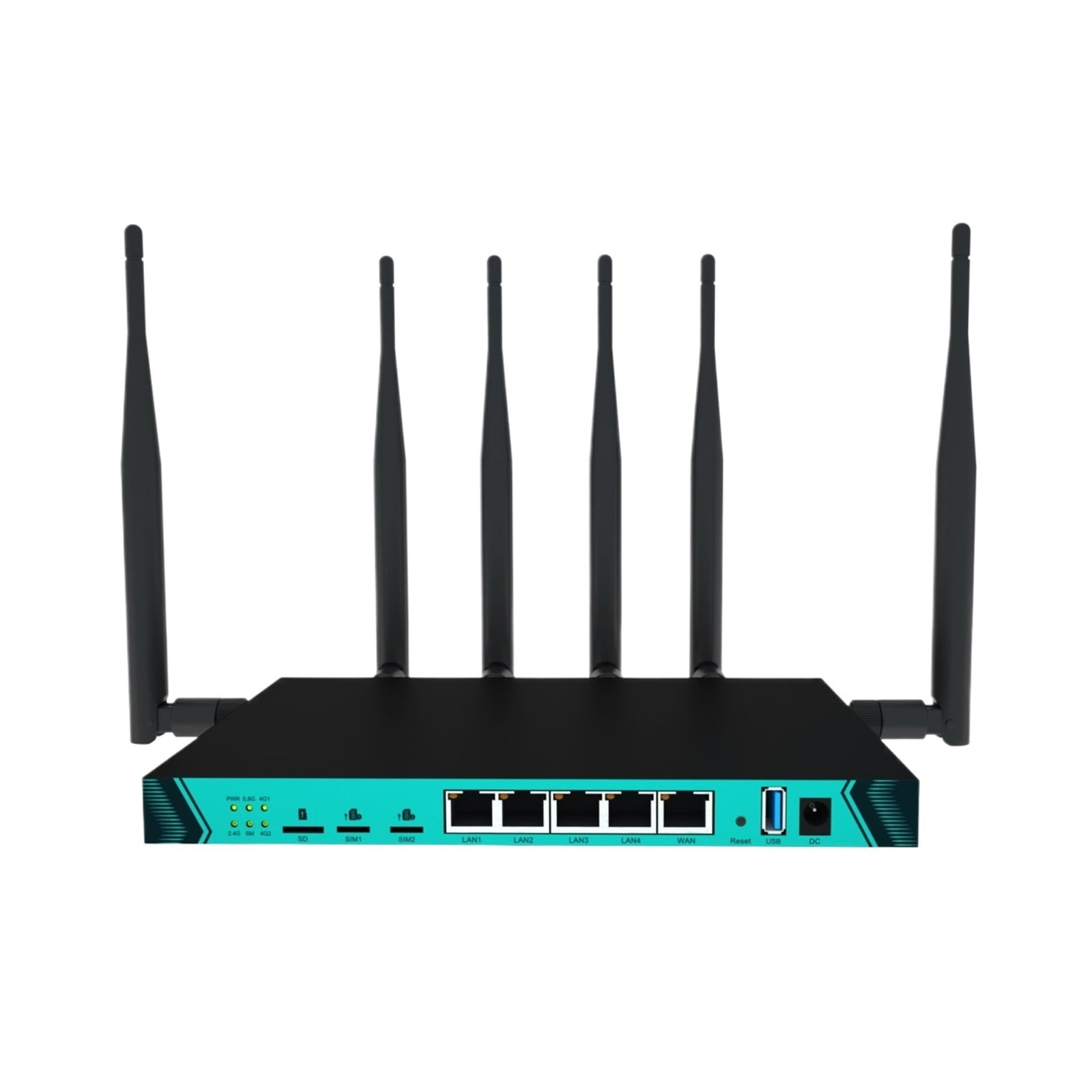 WIFI router 1200Mbps 4G Router Dual SIM Card Wireless WIFi Two Modules ...