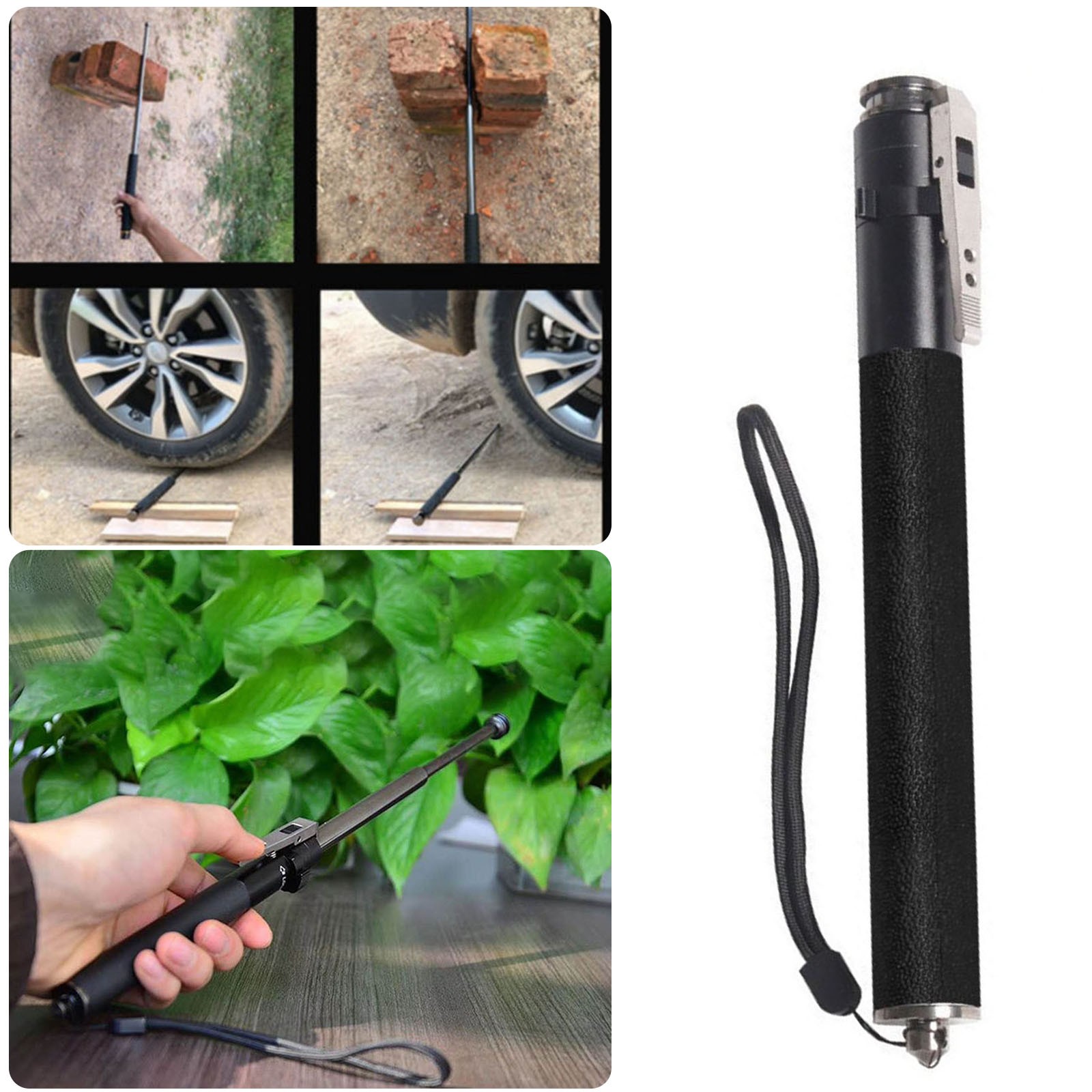 WIFKLSIIPG 16 inch Enhanced Spring Stick Automatic Stick Pen Telescopic ...