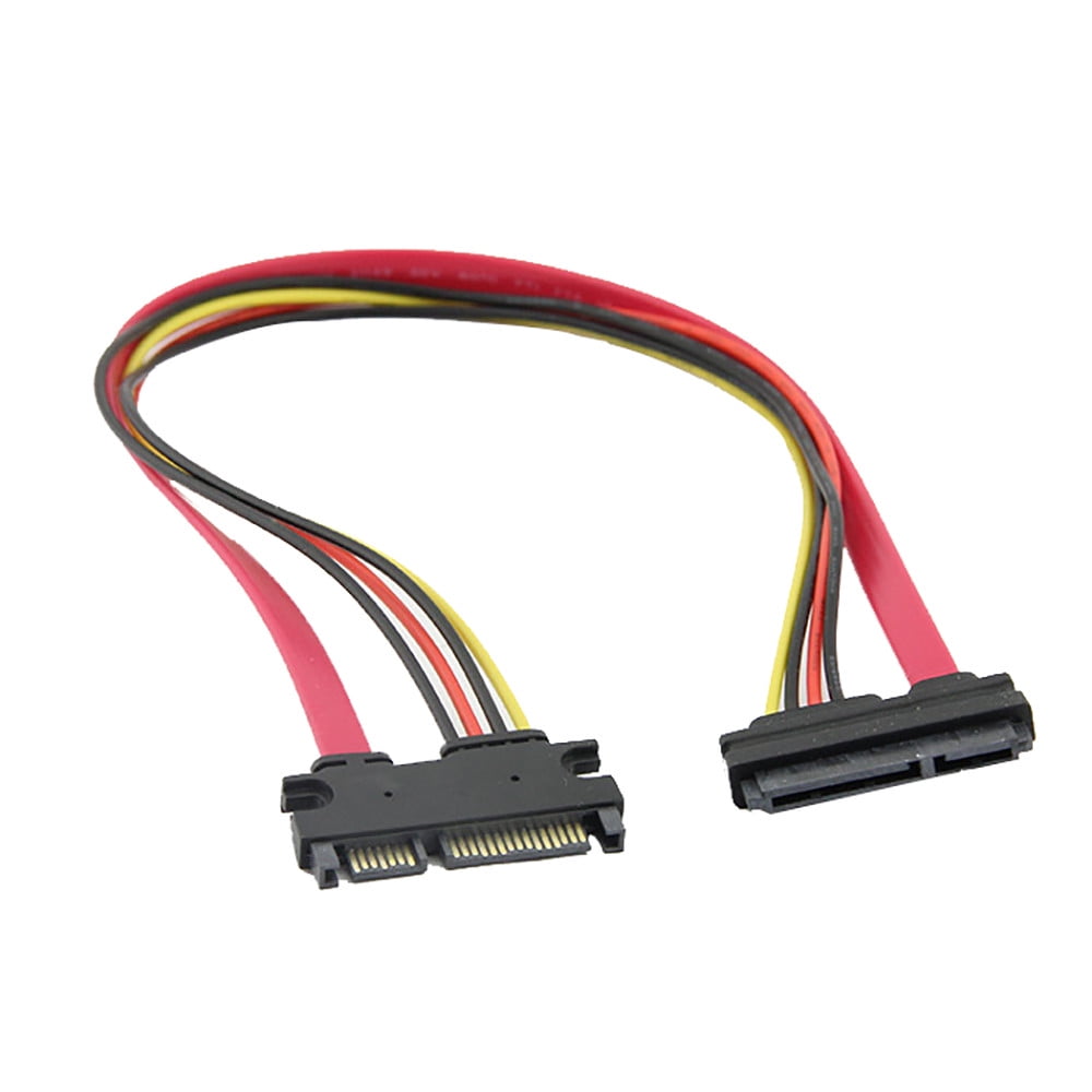 WIFKLSIIPG 50 cm 22P 7+15Pin M/F Serial ATA SATA Data Power Combo ...