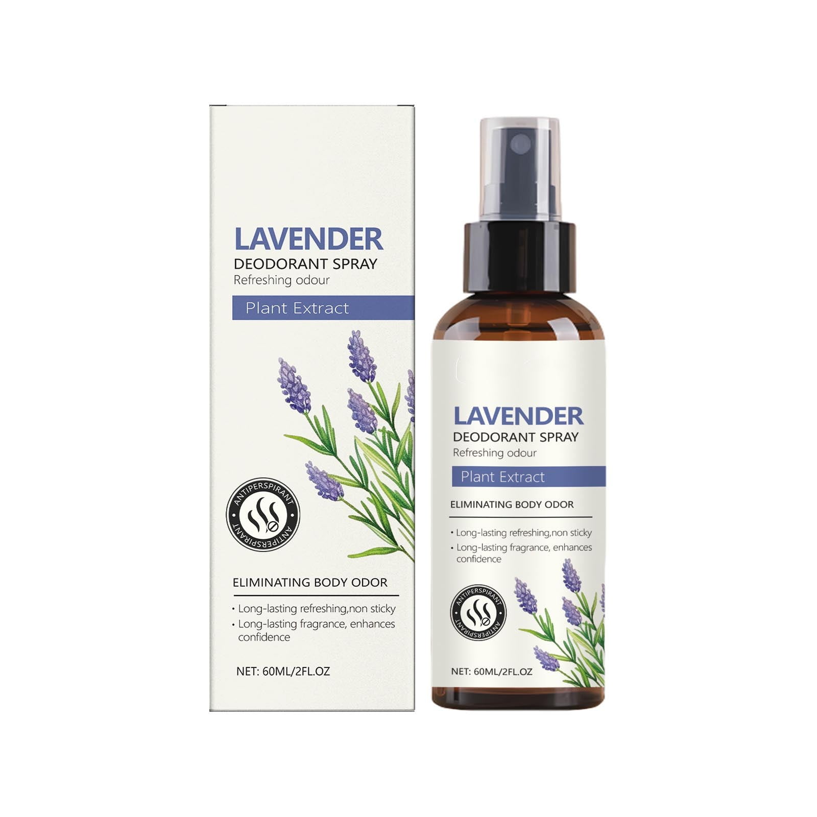 WIFKLSIIPG Antiperspiration and Deodorization Spray Underarm ...