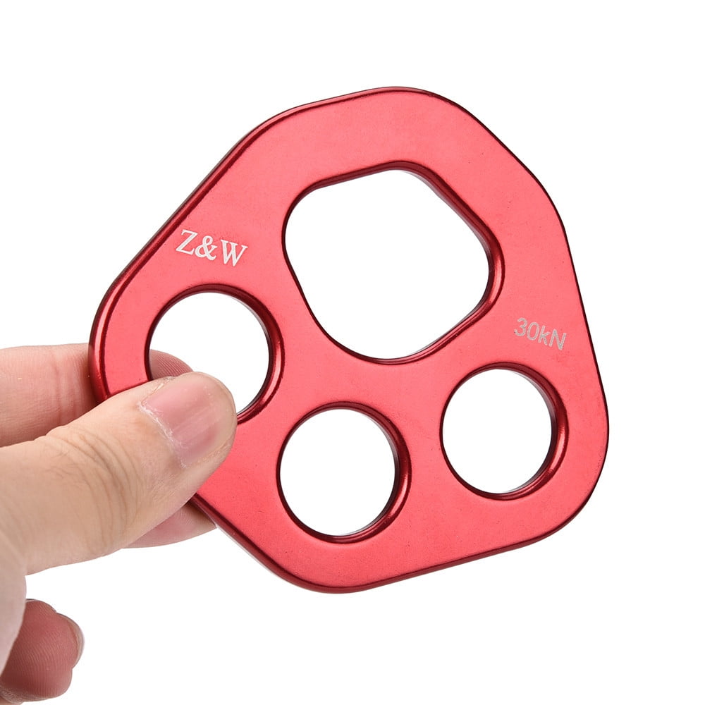 WIFKLSIIPG Climbing Aluminum Bear Paw Rigging Multi Anchor Plate for ...