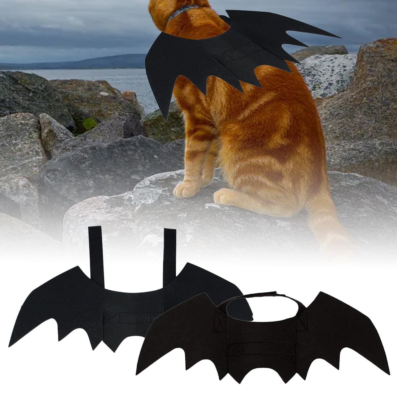 WIFKLSIIPG Dog Bat Transformation Dress up Pet Dress up Cat Fun Trick ...