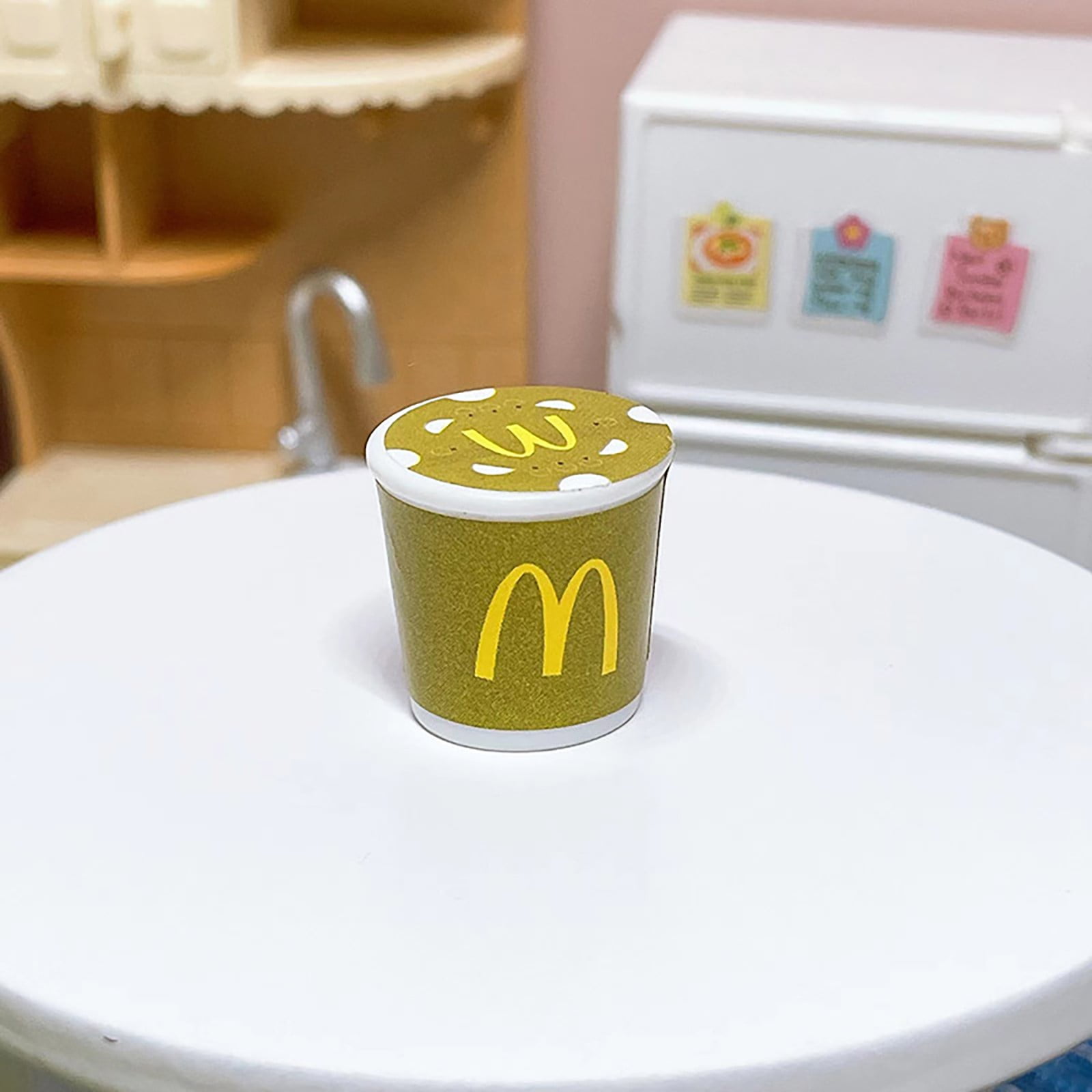 WIFKLSIIPG Dollhouse Accessories Miniature Food Toys Chicken Buckets ...