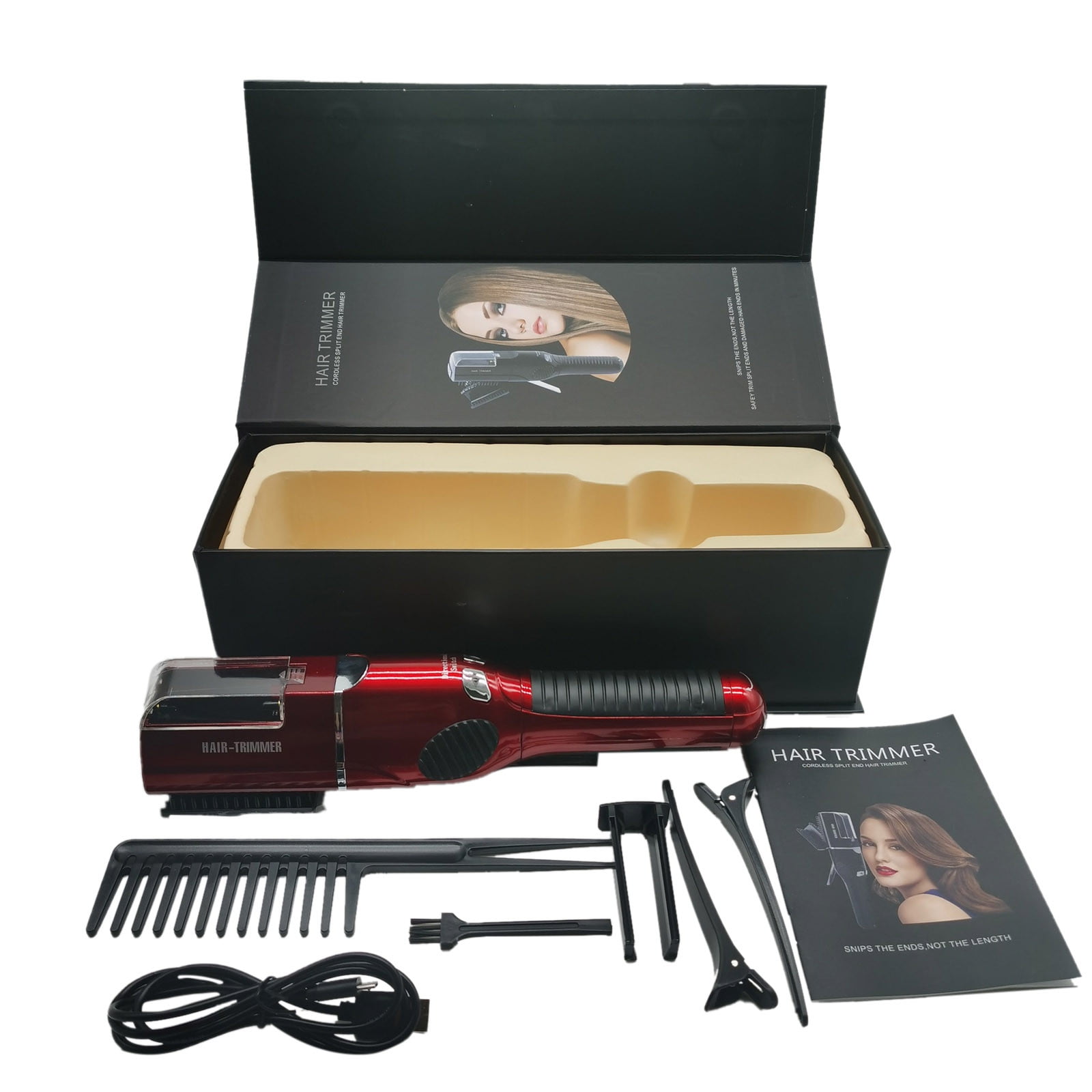 WIFKLSIIPG Hair Split Trimmer Rechargeable Portable Household Automatic ...