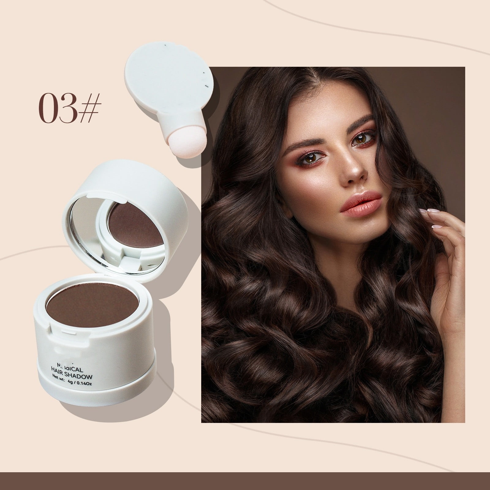 WIFKLSIIPG Hairline Powder Shadow Powder Forehead Sideburns Hair ...