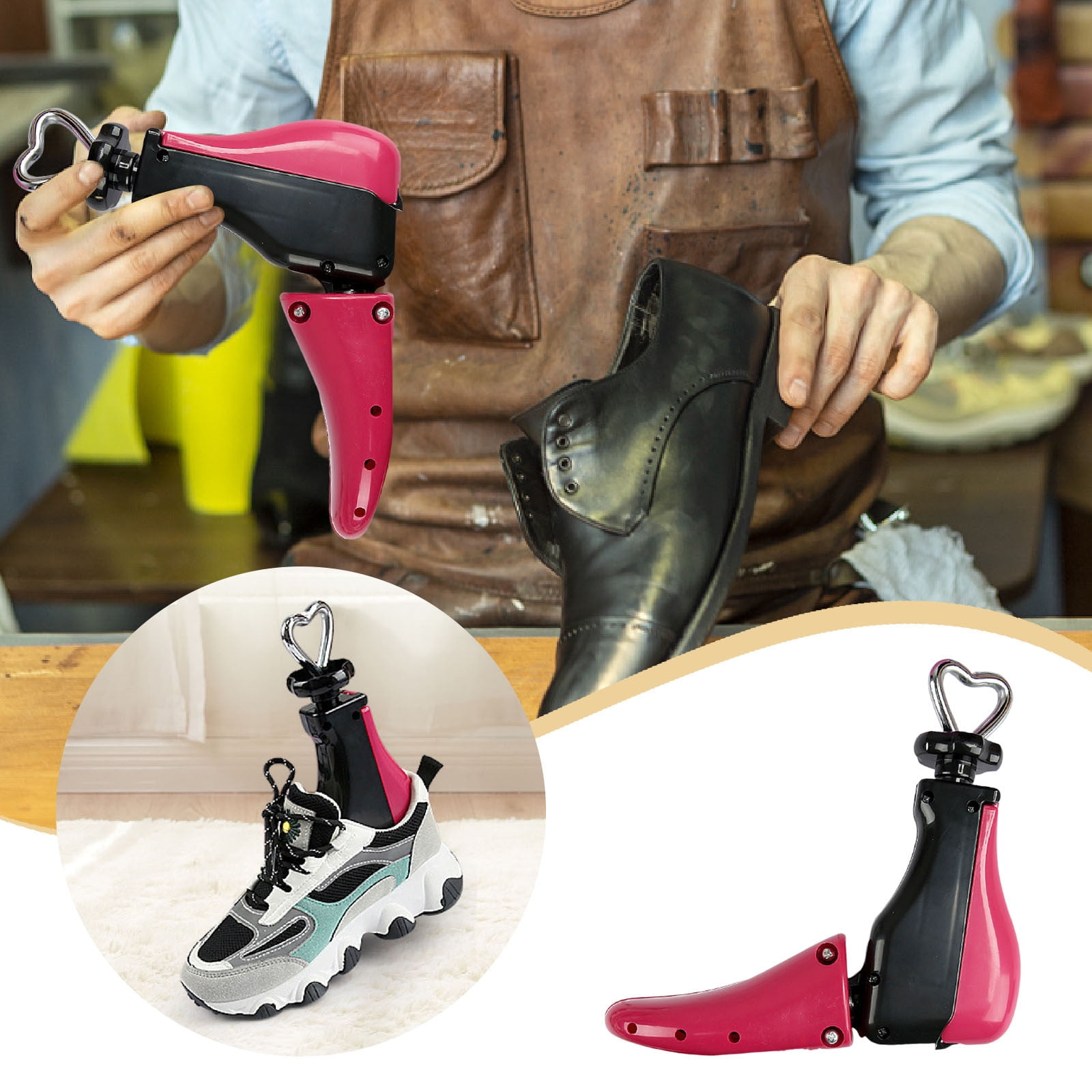 WIFKLSIIPG High Heels Shoe Stretcher Shoe Tool Boots Stretcher Shoe ...