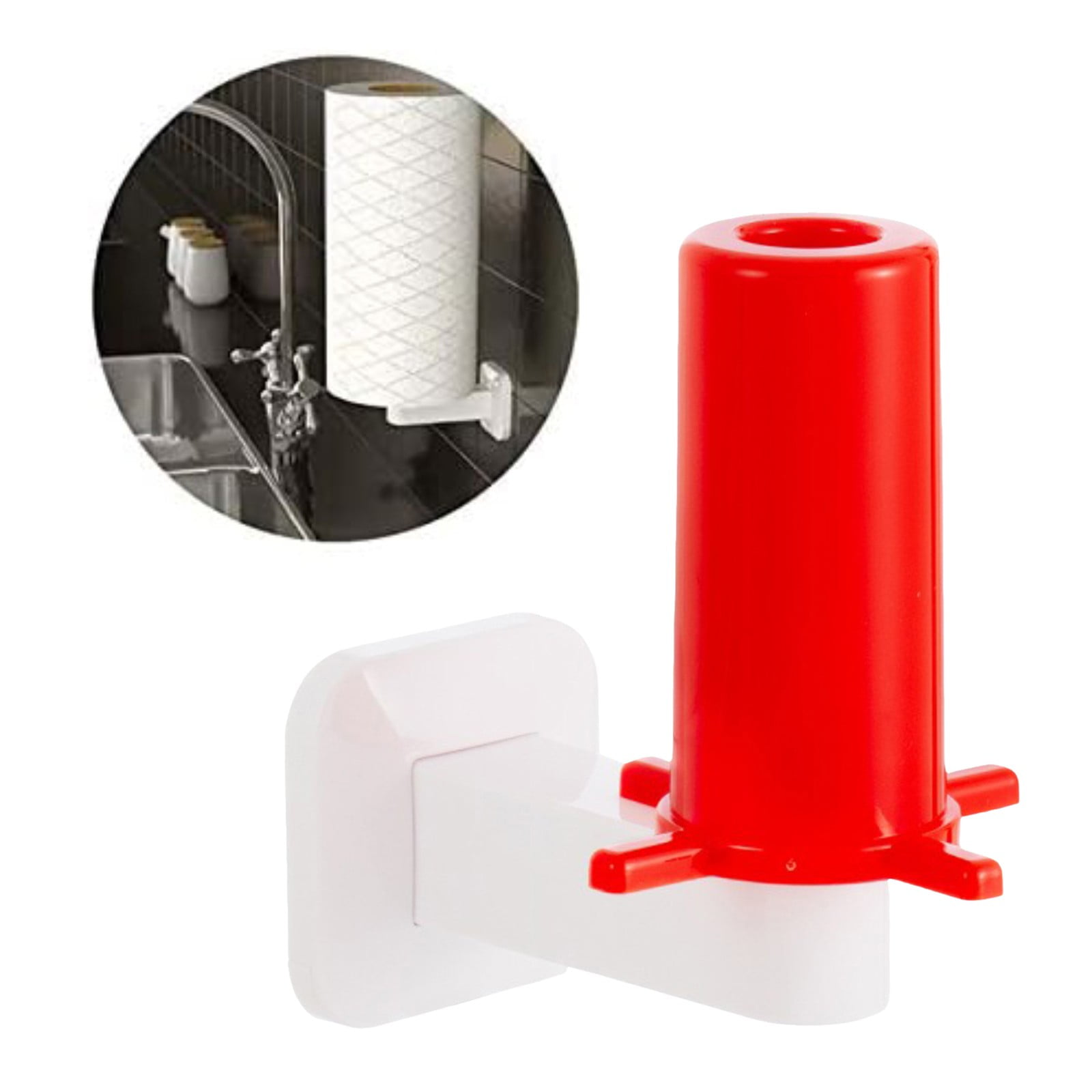 WIFKLSIIPG Home Use No Drill Traceless Mount Simple Wall Mounted Tissue ...