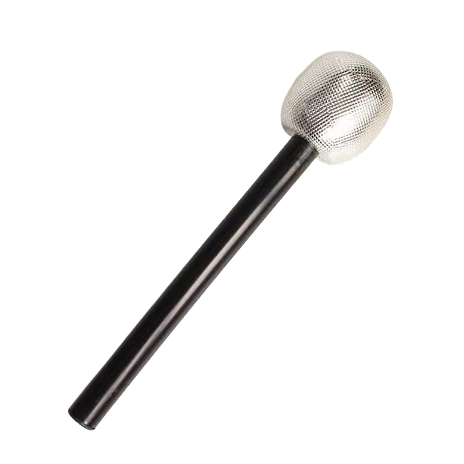 WIFKLSIIPG Microphone Props(silver Gold) Microphone Fun Stage ...