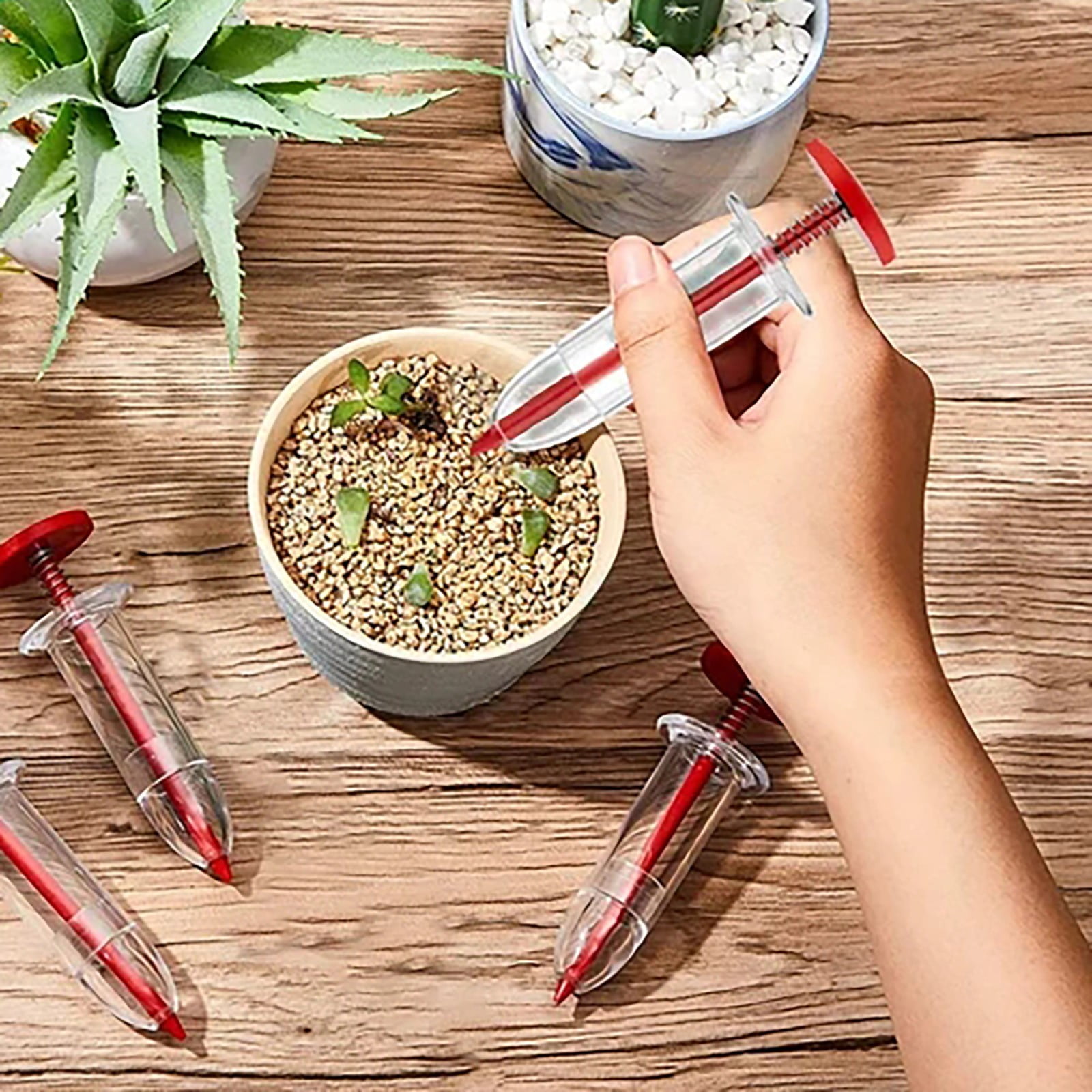 WIFKLSIIPG Mini Seeder Portable Seeder Garden Planter Hand Seeder Tools ...