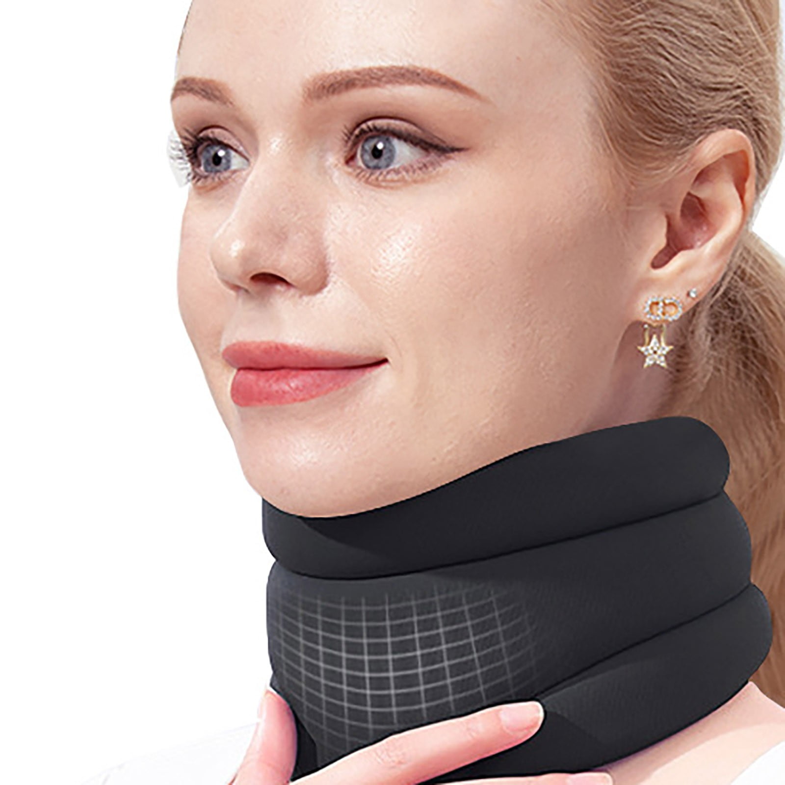 WIFKLSIIPG Neck Brace for Forward Head Posture Home Traction Device ...