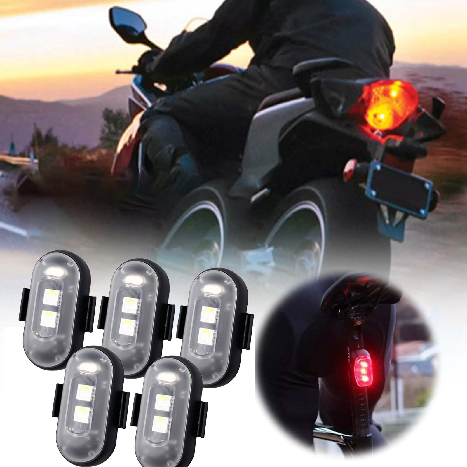 WIFKLSIIPG Remote Control Mode Colorful LED Strobe Light Rechargeable ...