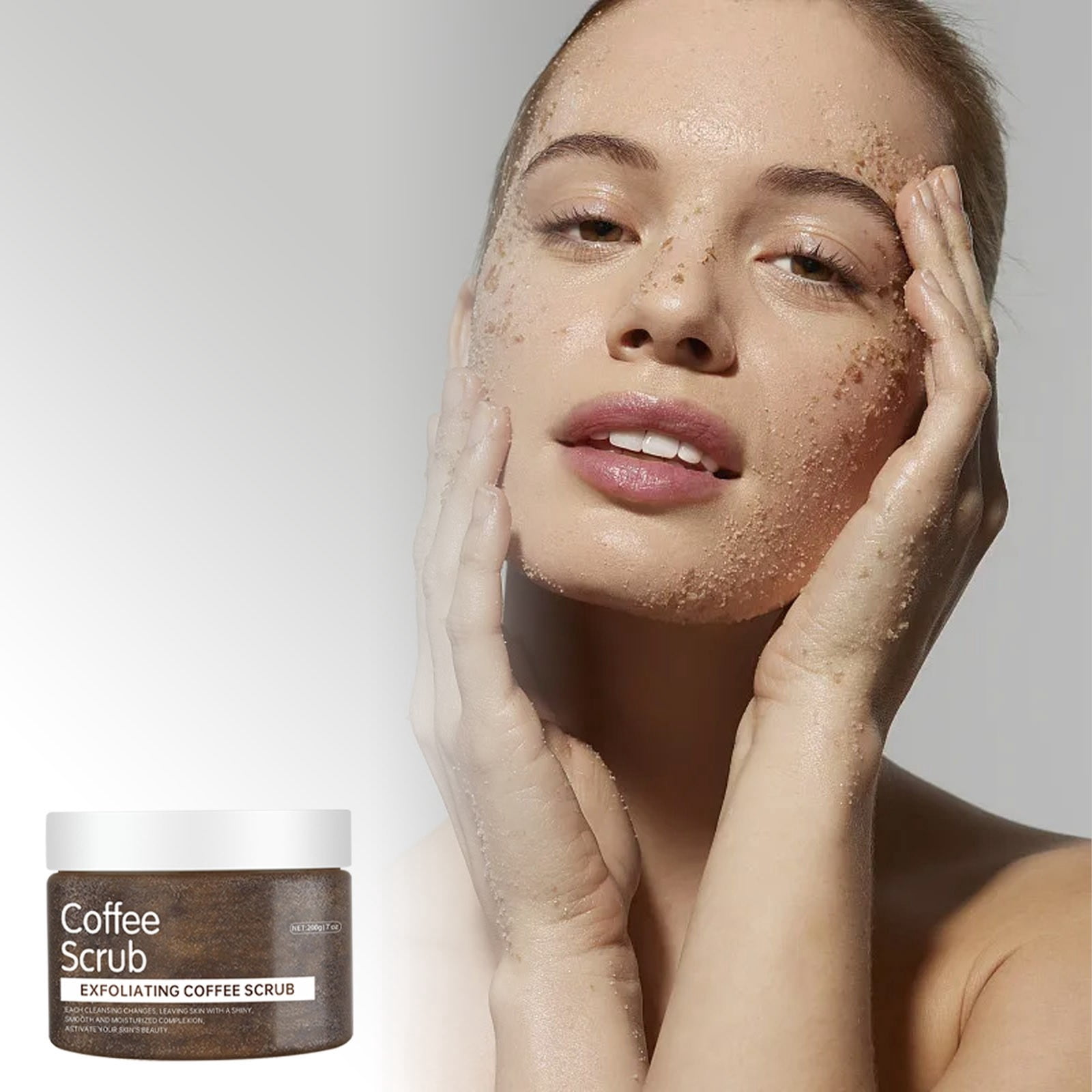 WIFKLSIIPG Scrub Deep Cleansing Coffee Coconut Scrub Ultra Moisturizing ...